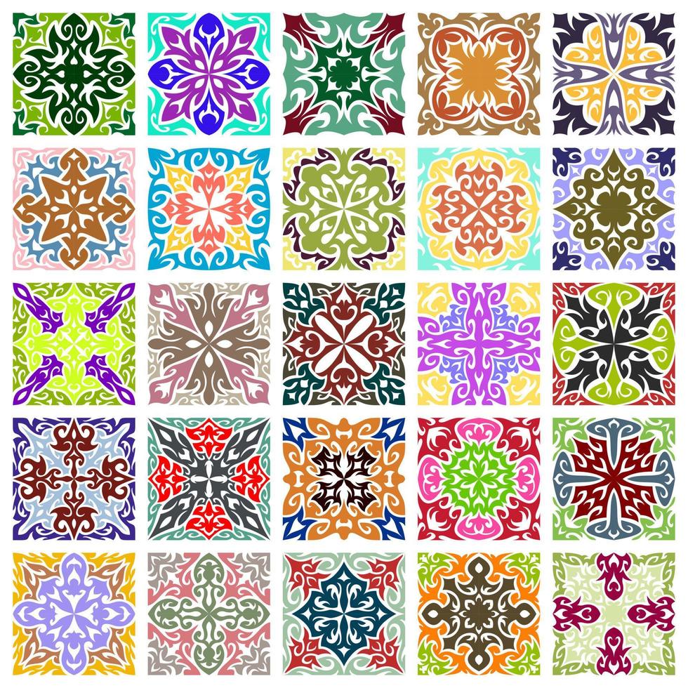 set of abstract element ornament traditional pattern ethnic 11156096 ...
