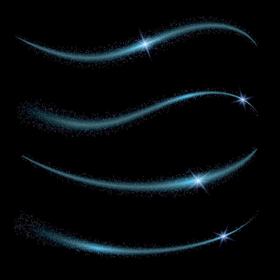 Magic light glow effect stars bursts 11159030 Vector Art at Vecteezy