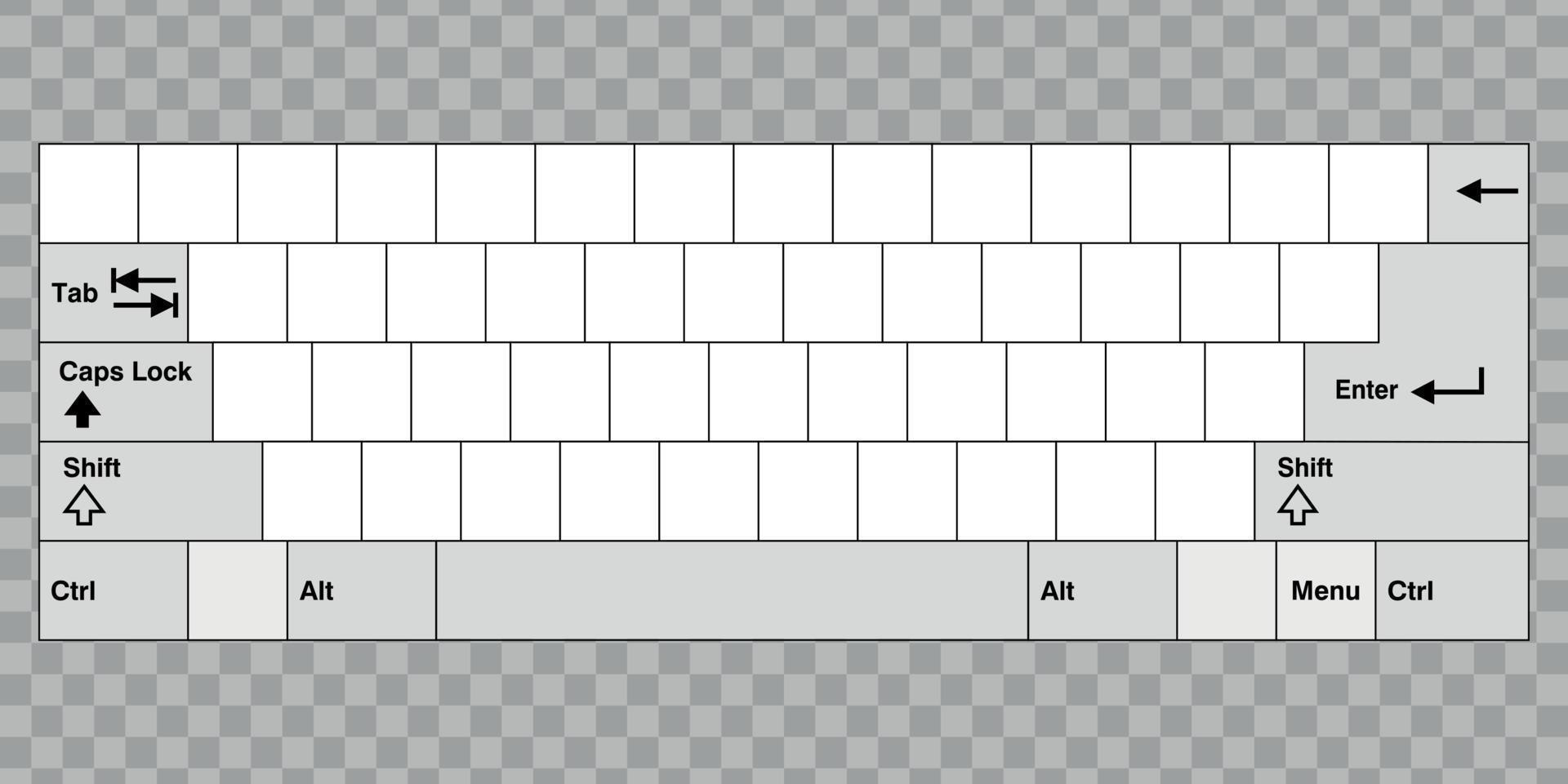 Keyboard Blank Template at Ava Willson blog
