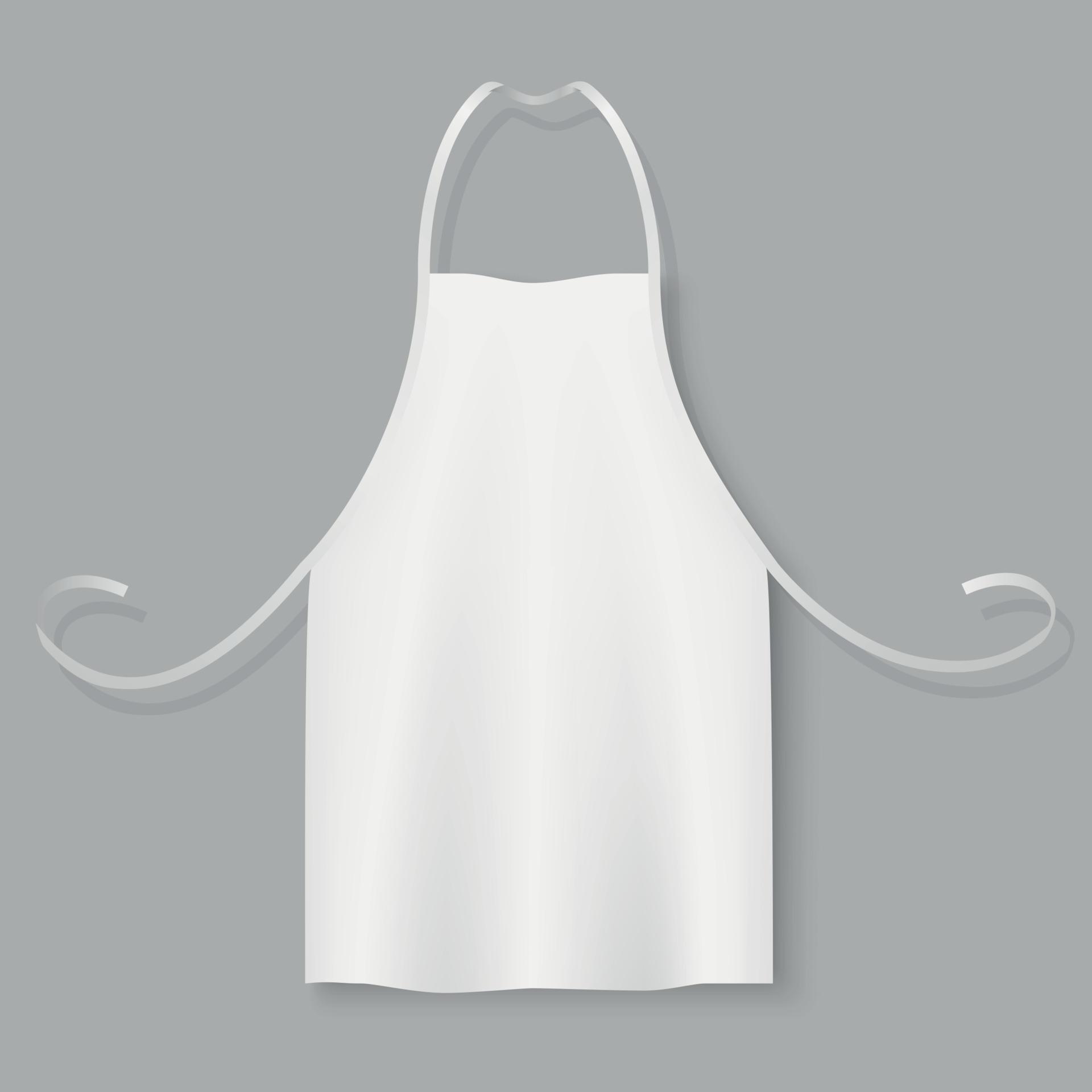 llustration of chef apron over grey background 11164587 Vector Art at ...