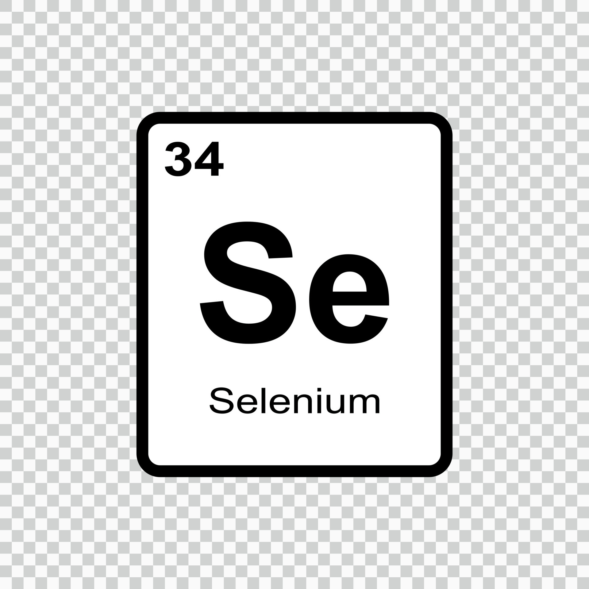 chemical element Selenium . Vector illustration 11168548 Vector Art at ... chemical element Selenium . Vector illustration 11168548 Vector Art at ...