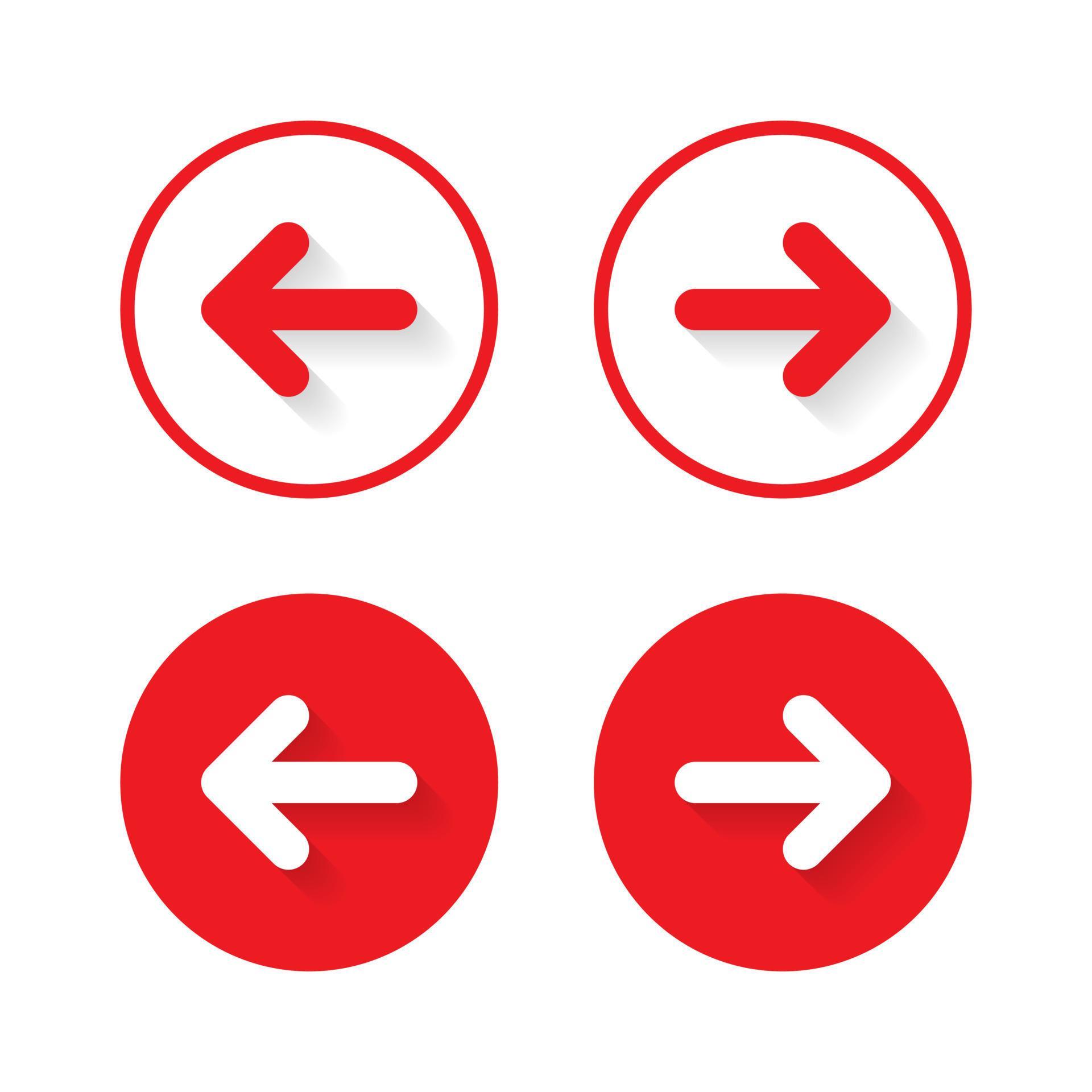 Turn Left and right arrow icon vector. Back and Forward sign symbol 11170843 Vector Art at Vecteezy