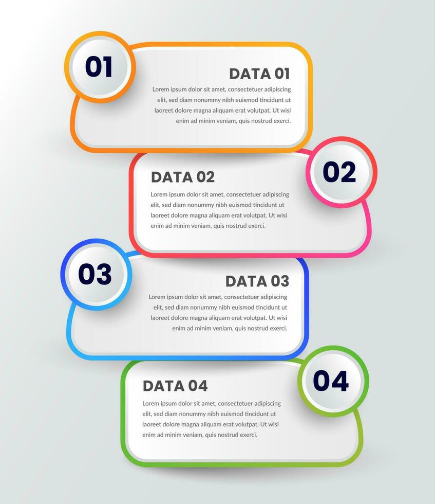 Colorful business infographic design elements vector 11171477 Vector ...