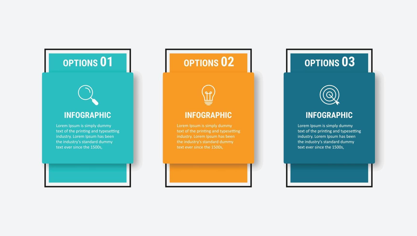 Infographic design template. Creative concept with 3 steps 11171765 ...