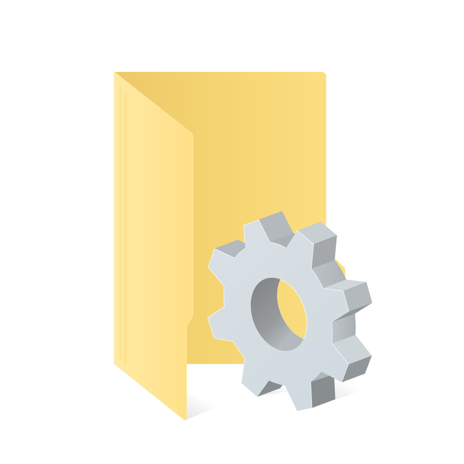 File computer folder with gear icon Settings icon or instruction ... File computer folder with gear icon Settings icon or instruction ...