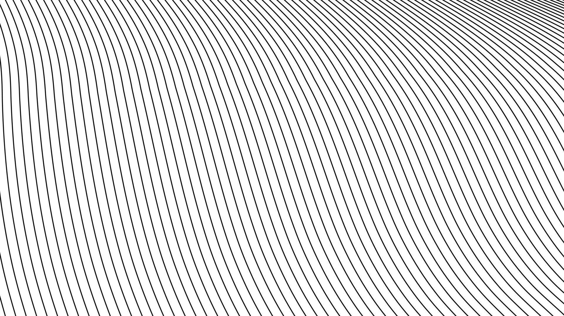 Simple Minimalistic Topographic Lines Abstract Pattern Of Gray Lines
