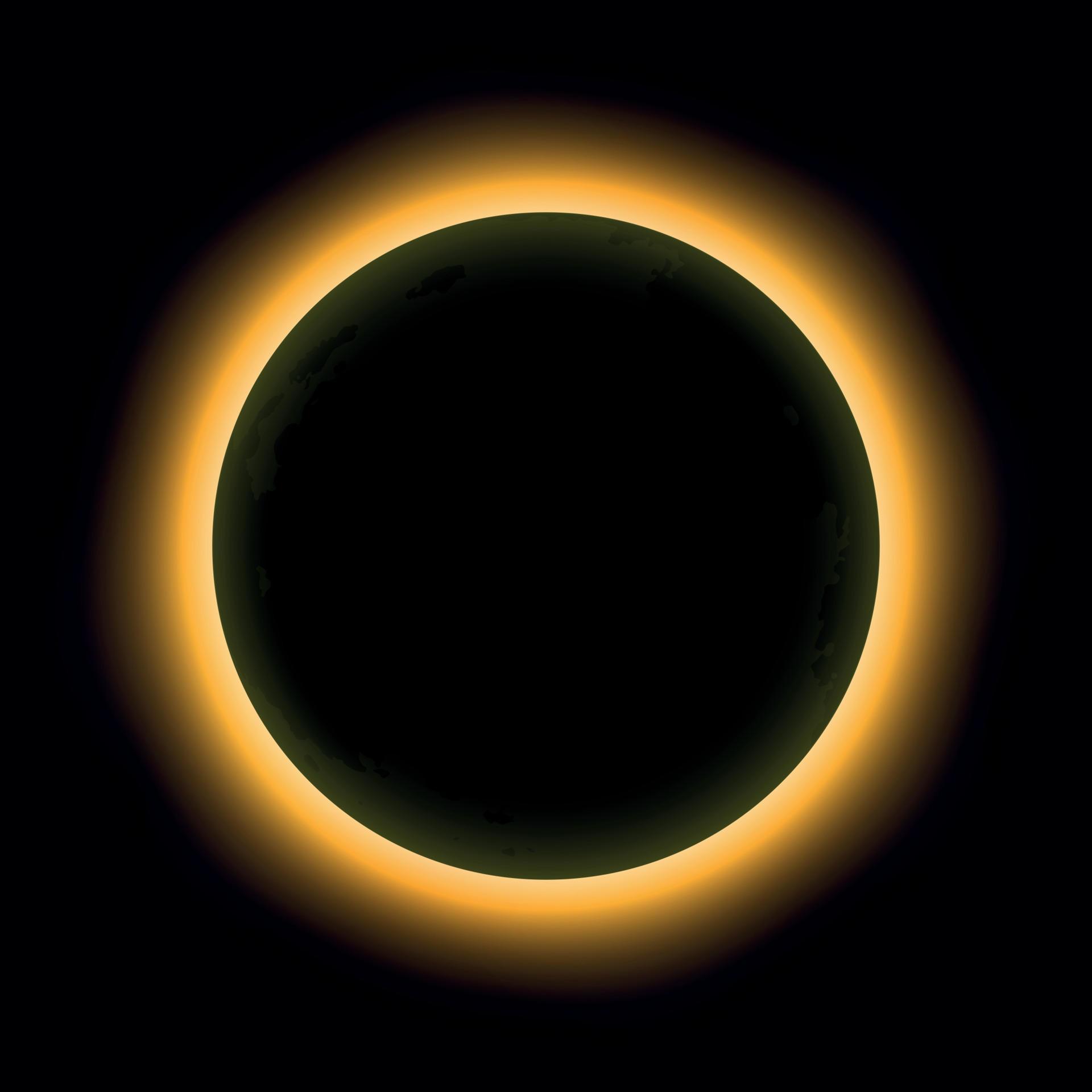 eclipse solar total, eclipse de sol 11178766 Vector en Vecteezy