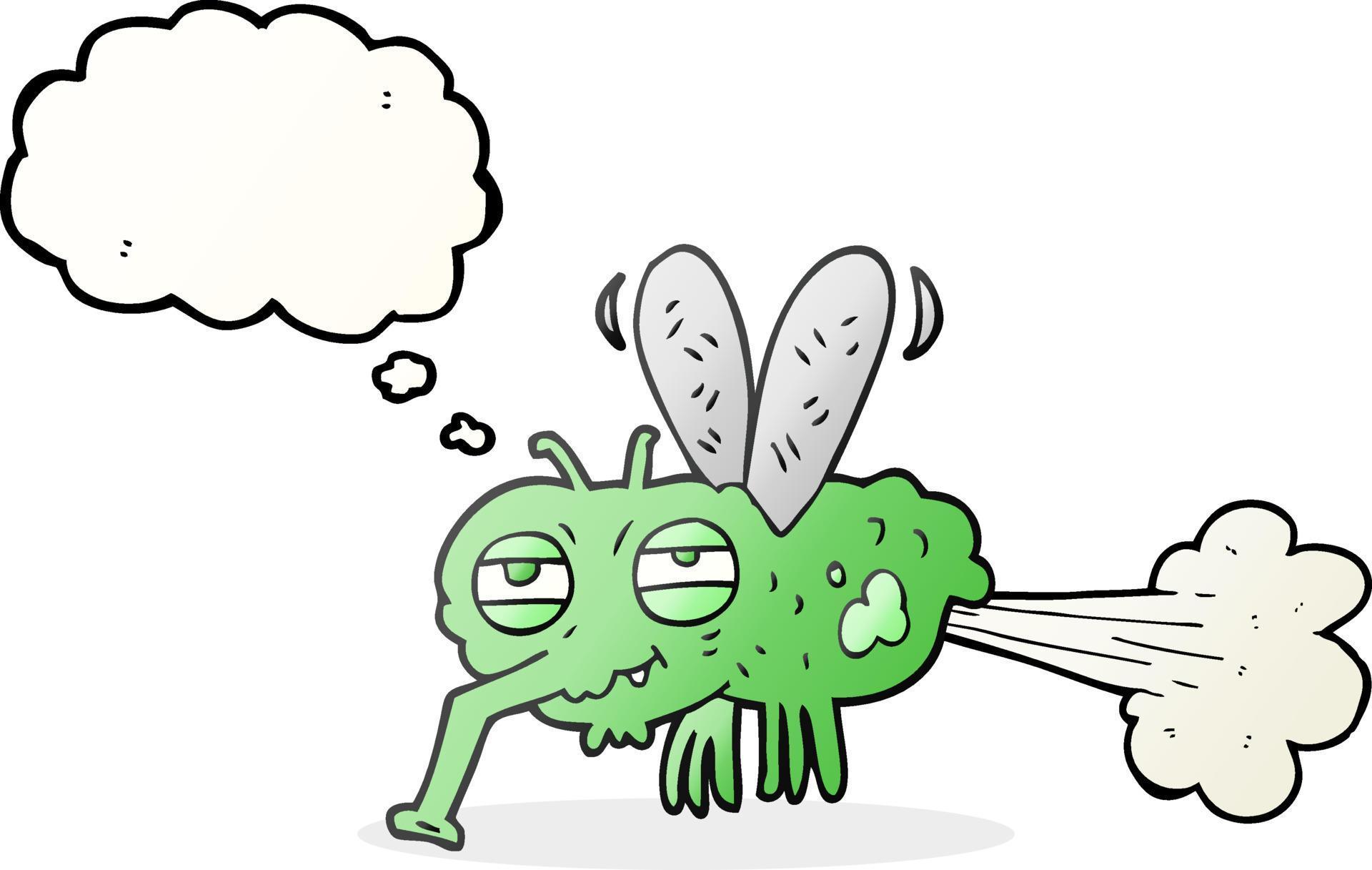 freehand drawn thought bubble cartoon gross farting fly 11182130 Vector ... freehand drawn thought bubble cartoon gross farting fly 11182130 Vector ...