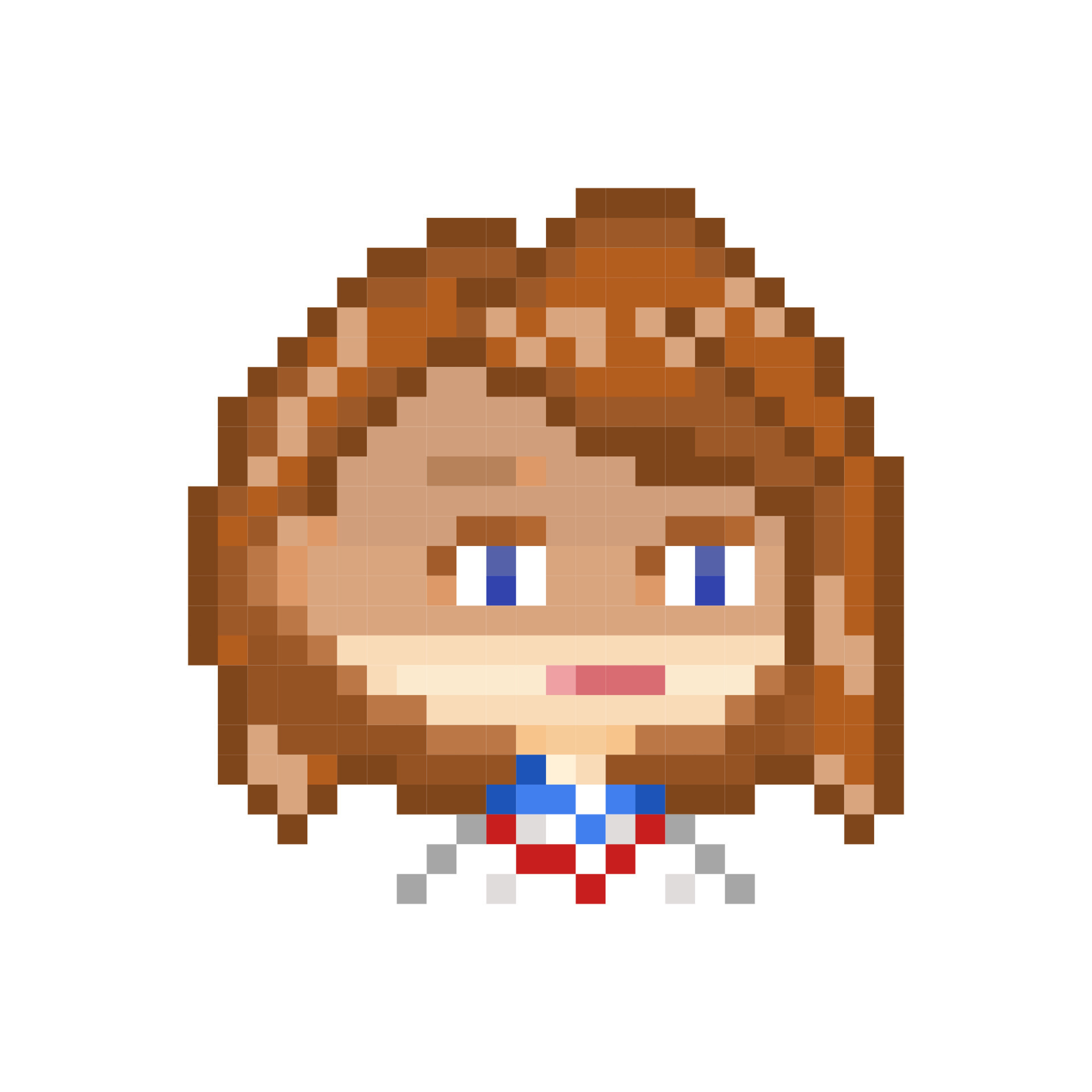Pixel Art Style Old Videogames Style Retro Style 18 Bit Chibi High School Girl Emoted