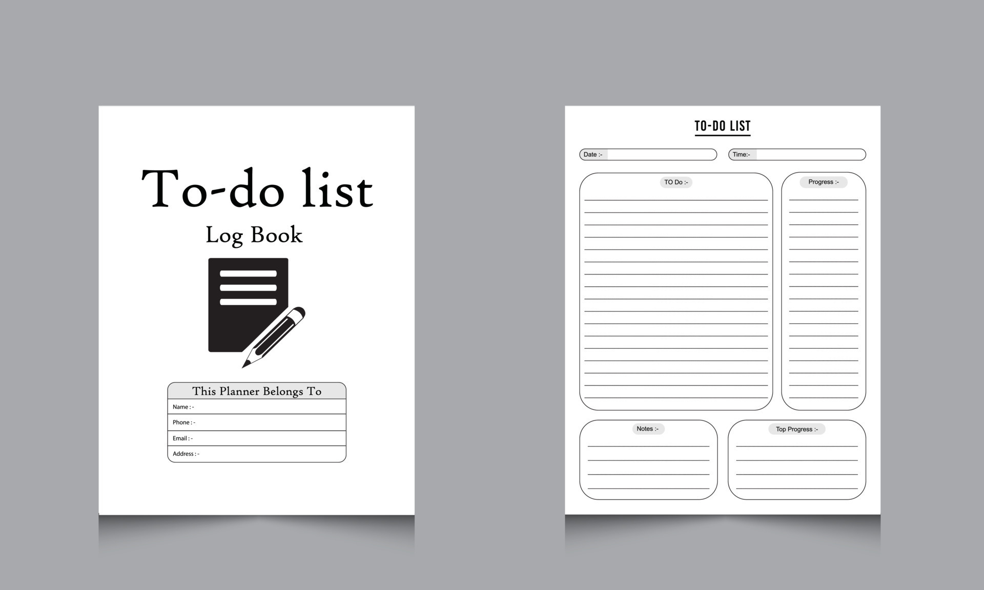 Tasklist line art vector. To do task log book to-do list log book To-do list logbook Design ...