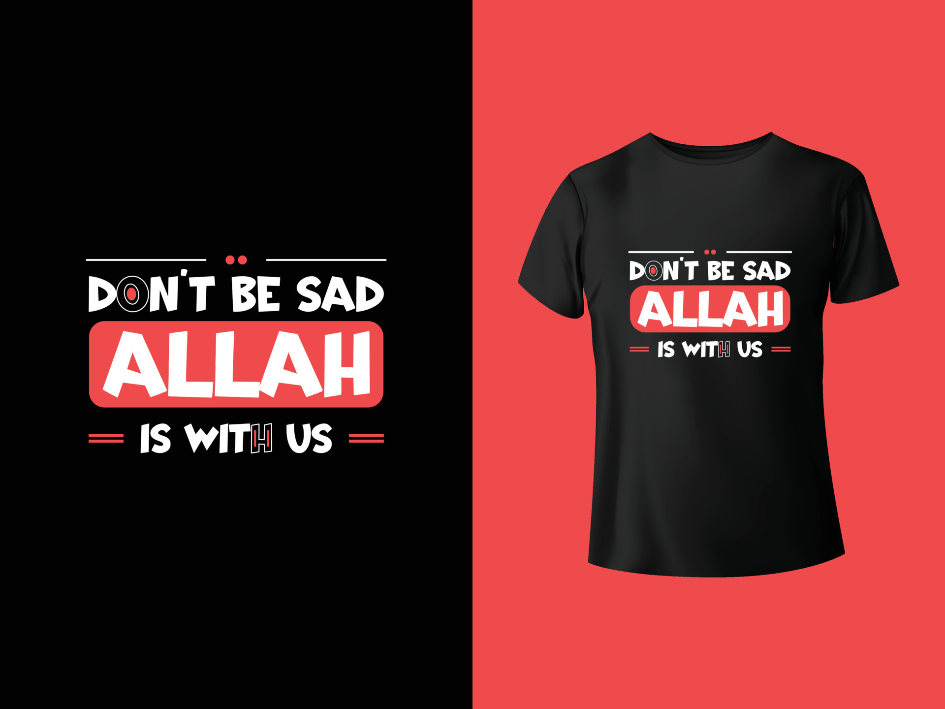 Creative Islamic T Shirt Design 11185714 Vector Art At Vecteezy