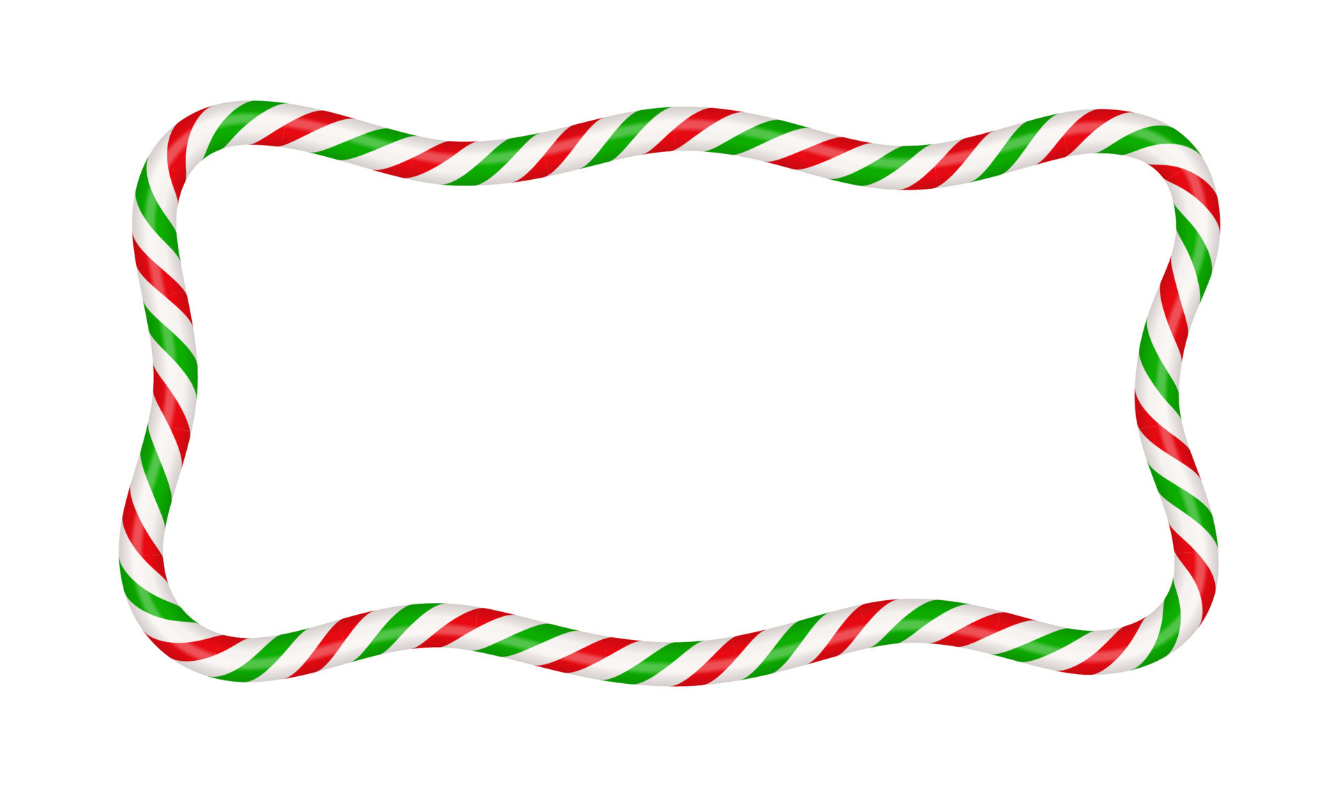 Christmas Candy Border