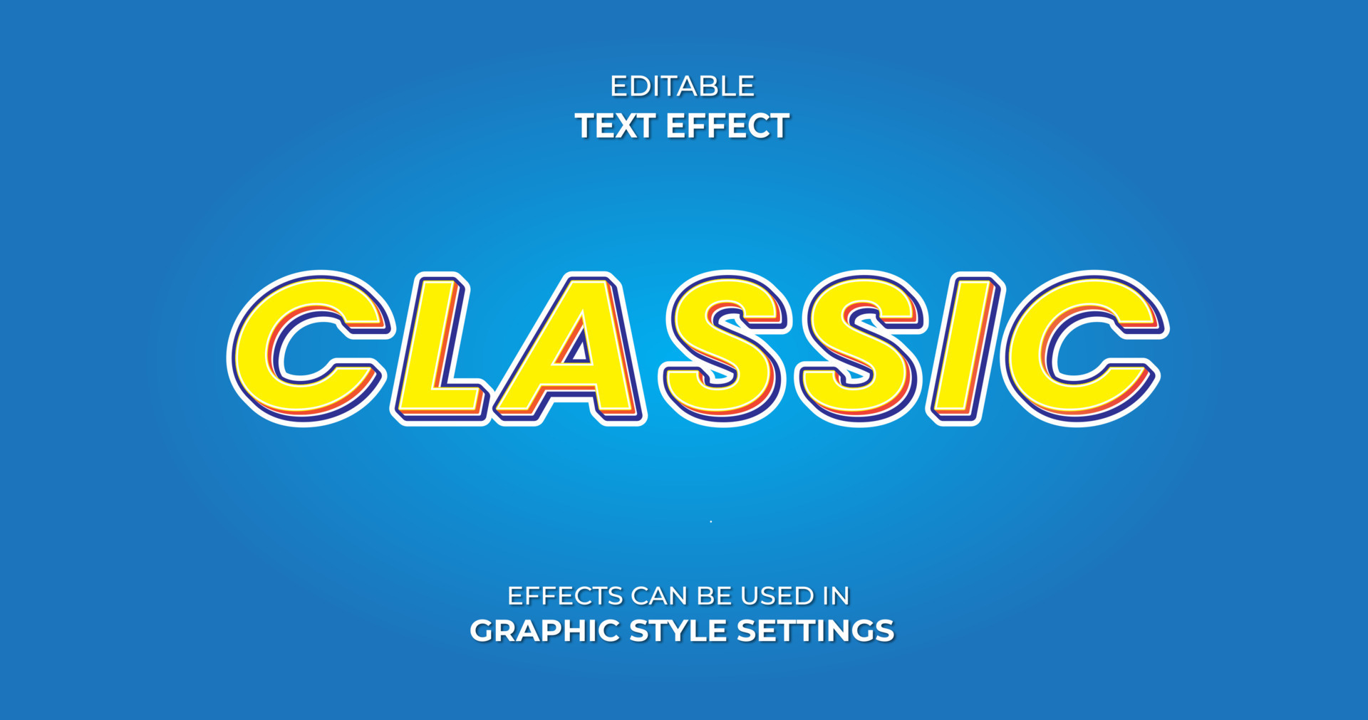 Classic Text Effect With 3D Letters 11188819 Vector Art At Vecteezy classic-text-effect-with-3d-letters-11188819-vector-art-at-vecteezy