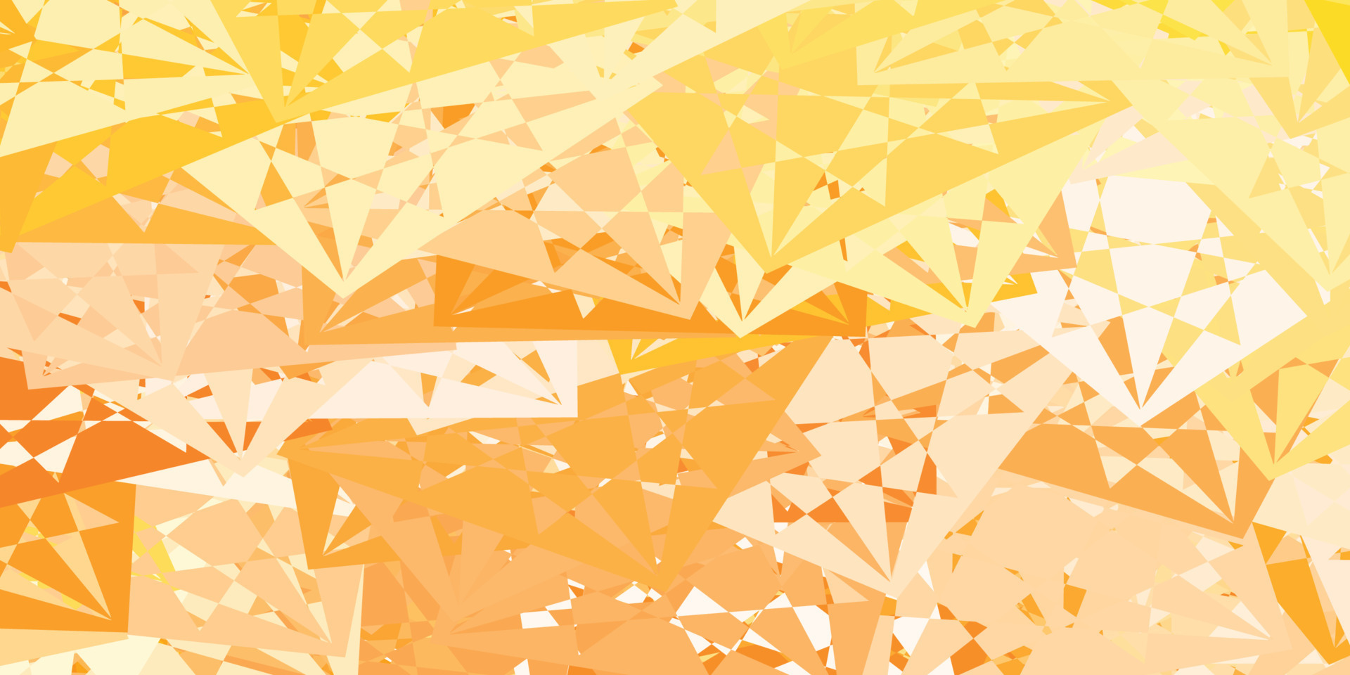 Light Orange Vector Layout With Triangle Forms 11189699 Vector Art At