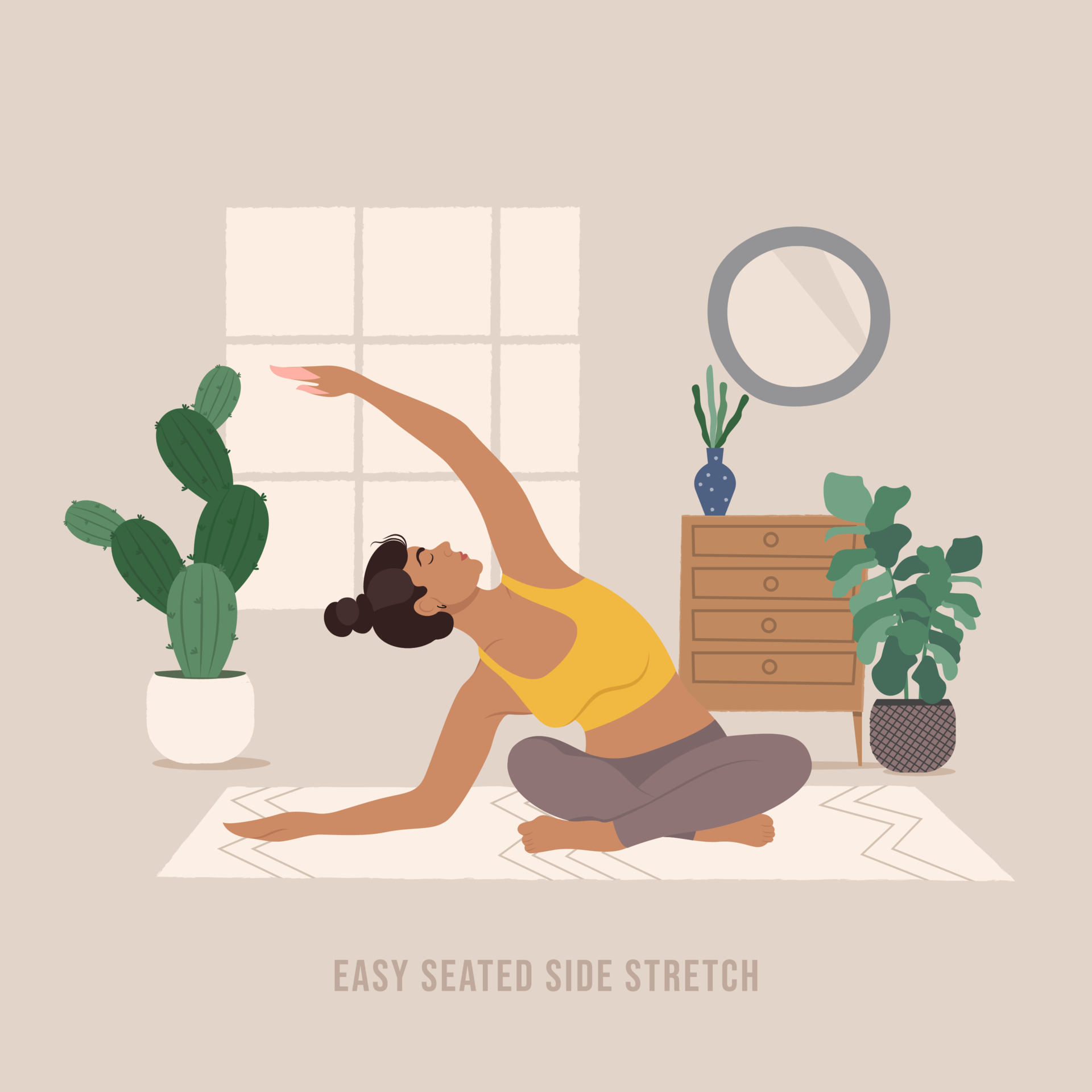 Seated Side Stretch