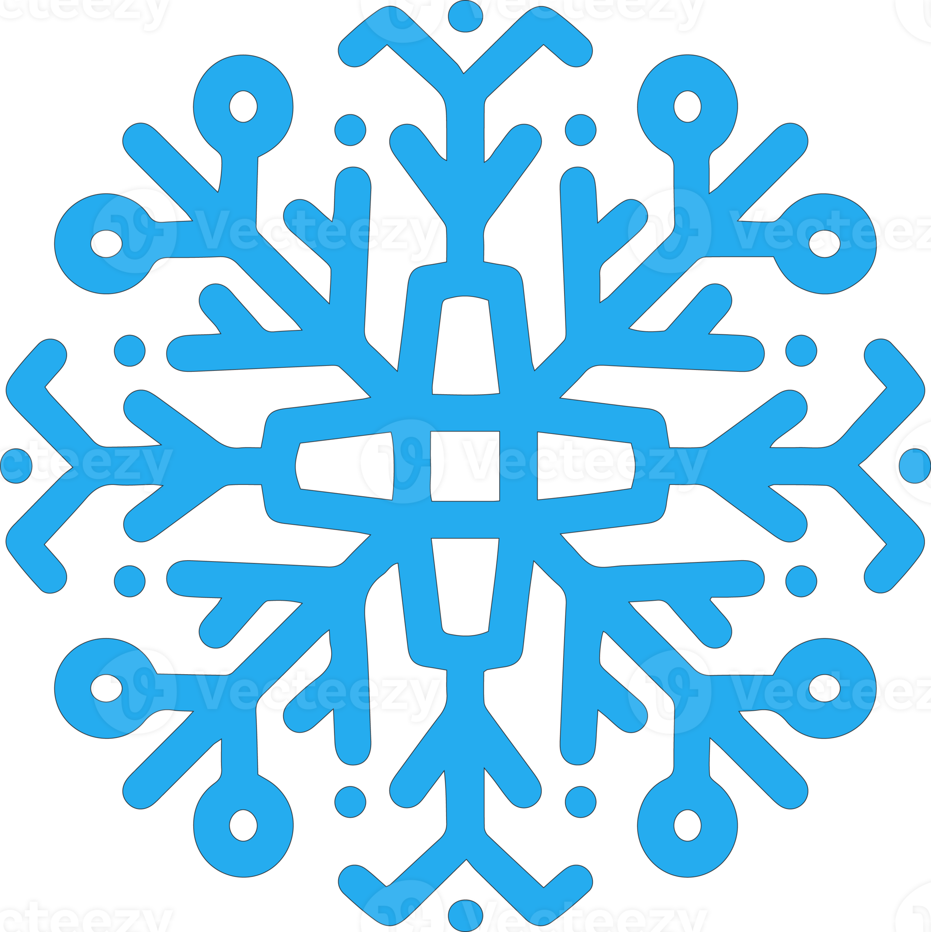 Icon Snowflake Christmas 11191784 Png