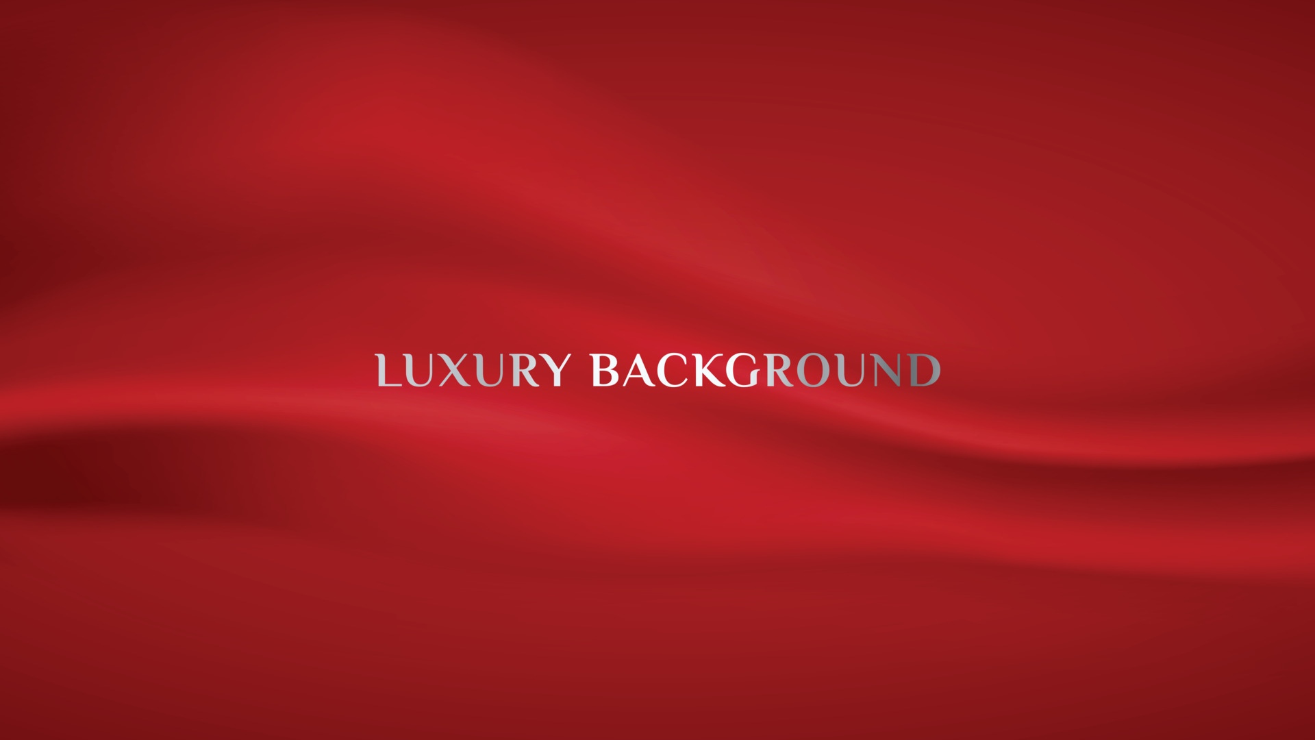 Abstract Red Background With 3d Realistic Wave Silk Surface Vector Illustration 11192769 Vector