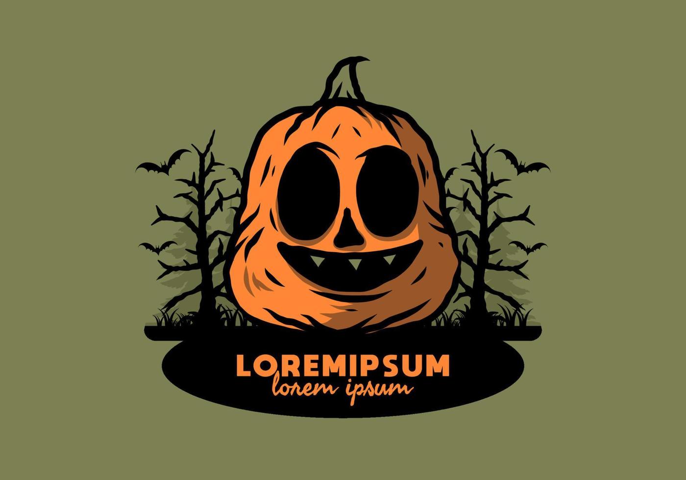 Scary Halloween Stuff Illustration Design 11193113 Vector Art At Vecteezy