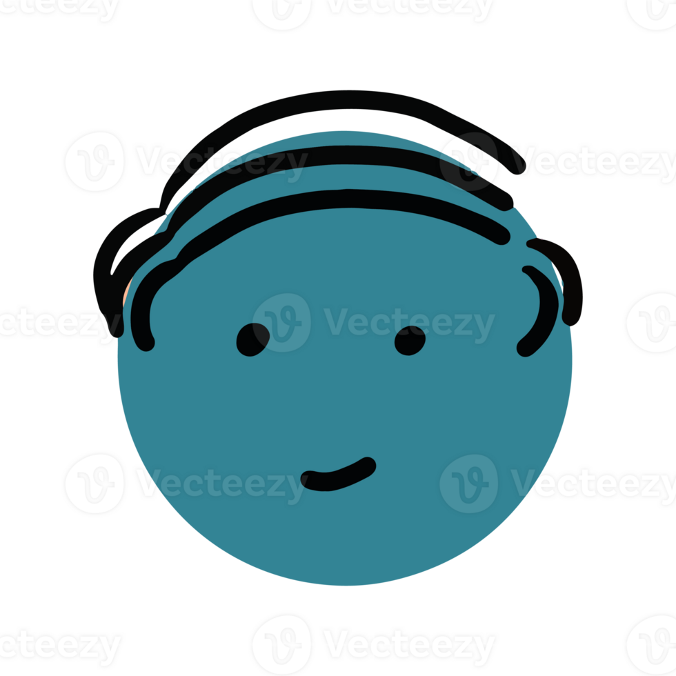 Free Adult Illustration Cute People In Round Shape Character Design 11196002 Png With