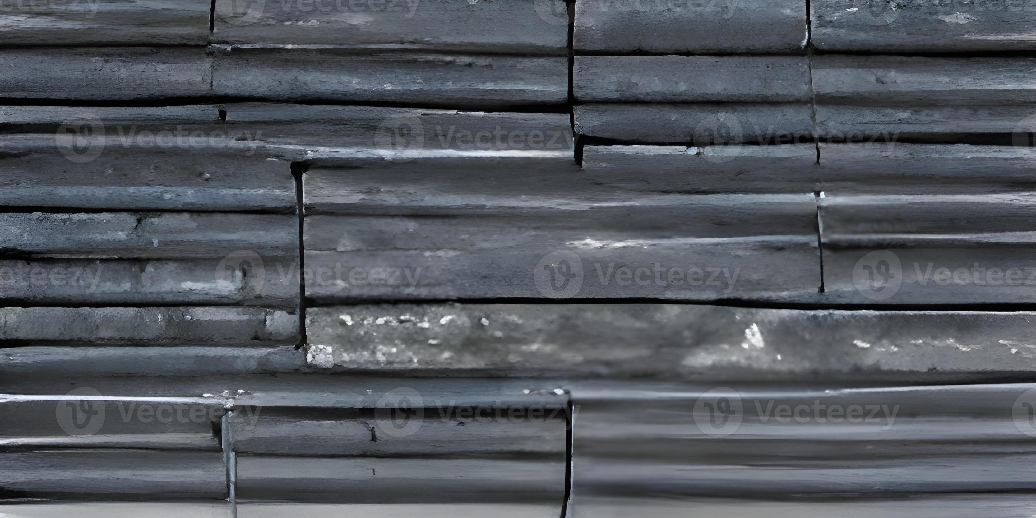 Seamless texture Brick Stone Black Grey color. Tiling clean for ...