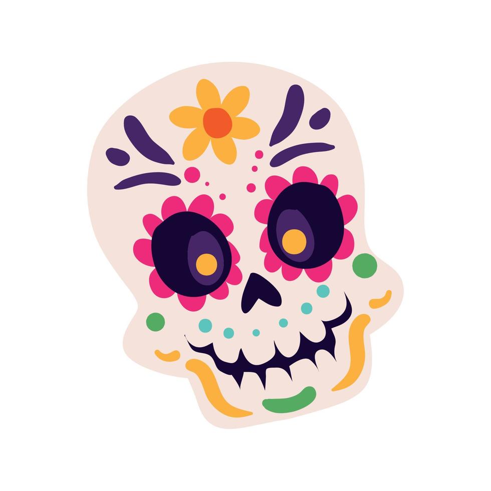 calavera de azucar mexico 11202430 Vector en Vecteezy