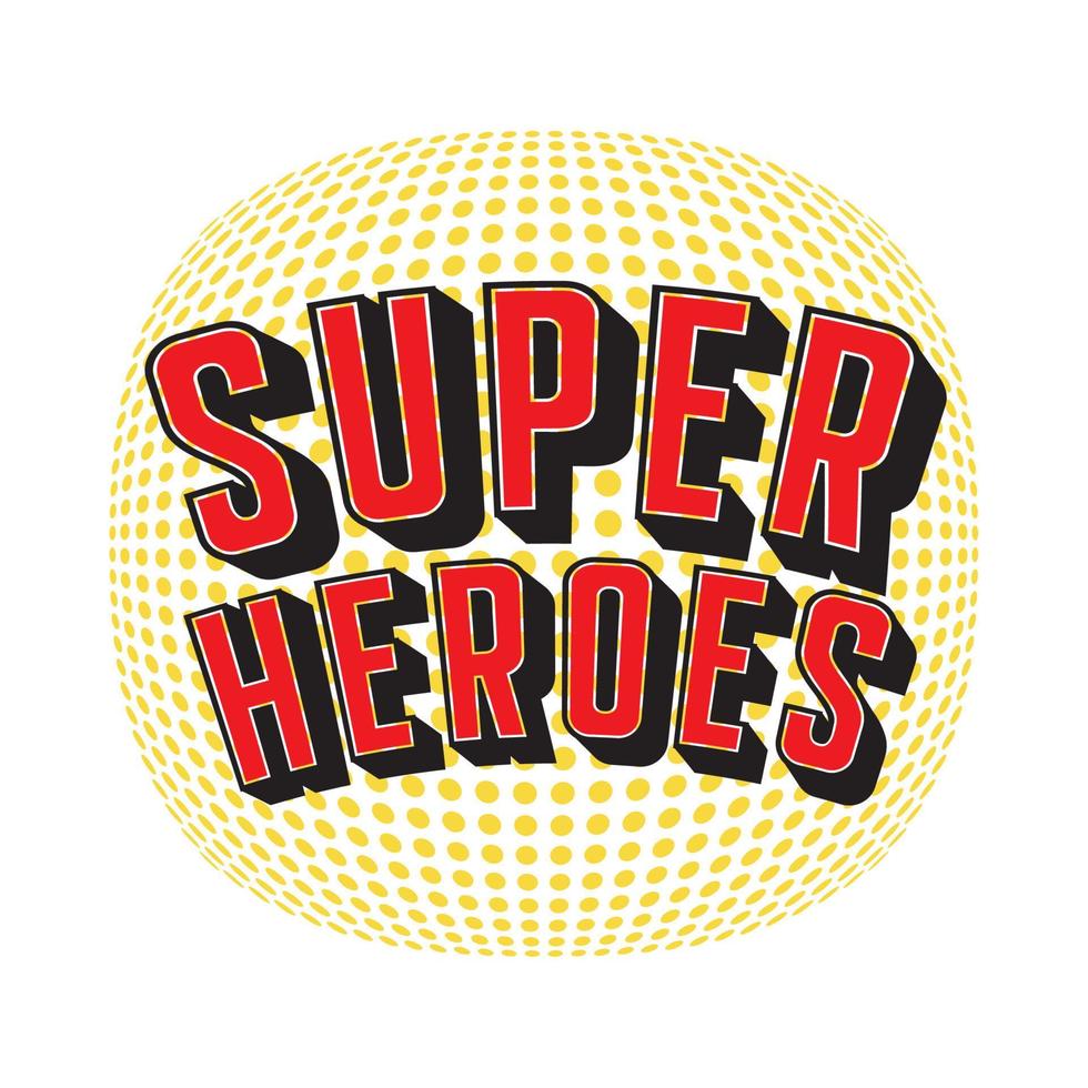 Logotipos De Super Herois Pop Art
