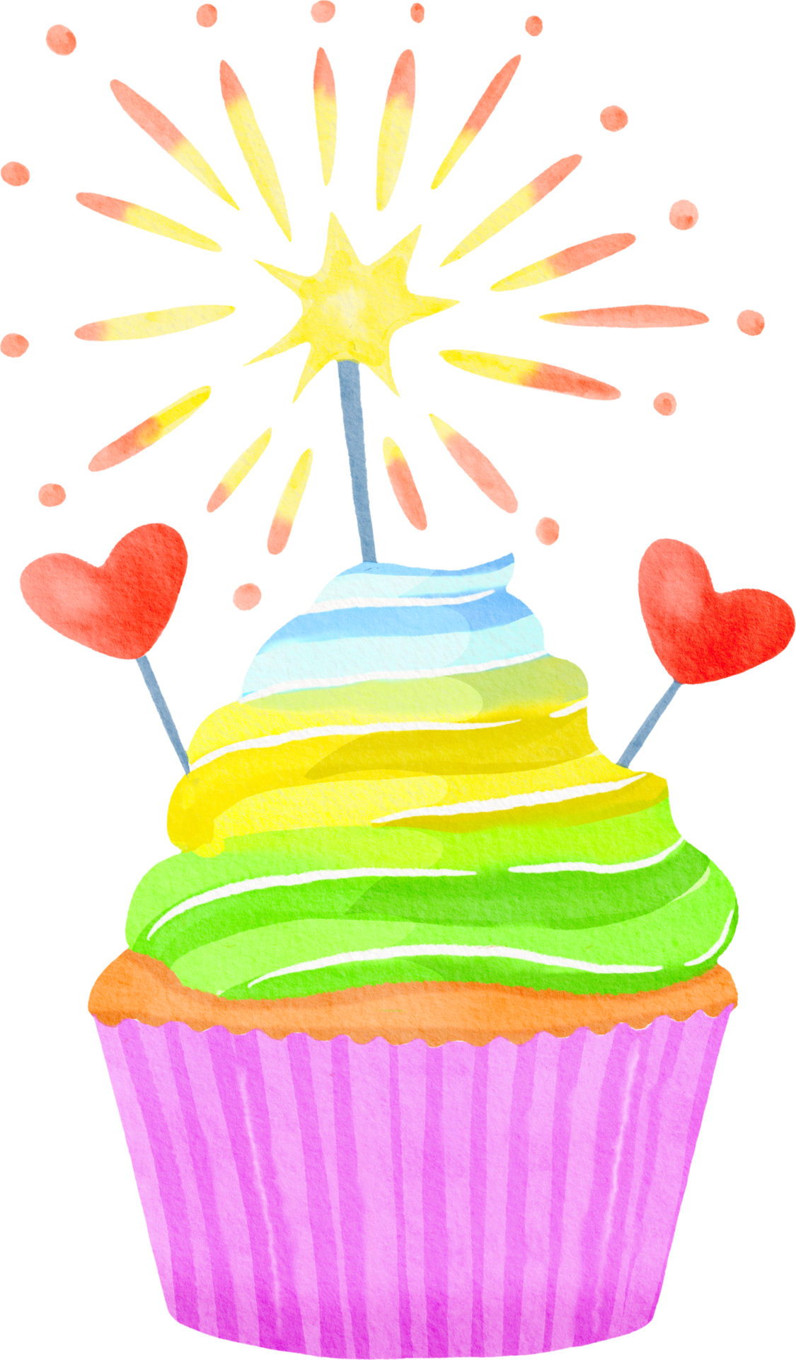 Birthday Cupcake Clip Art