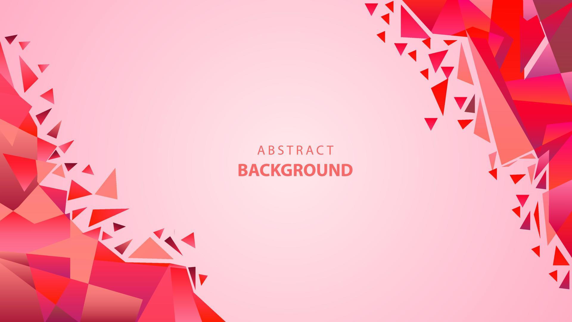 Abstract Triangle Shape Red Color Background Vector 11212197 Vector Art At Vecteezy