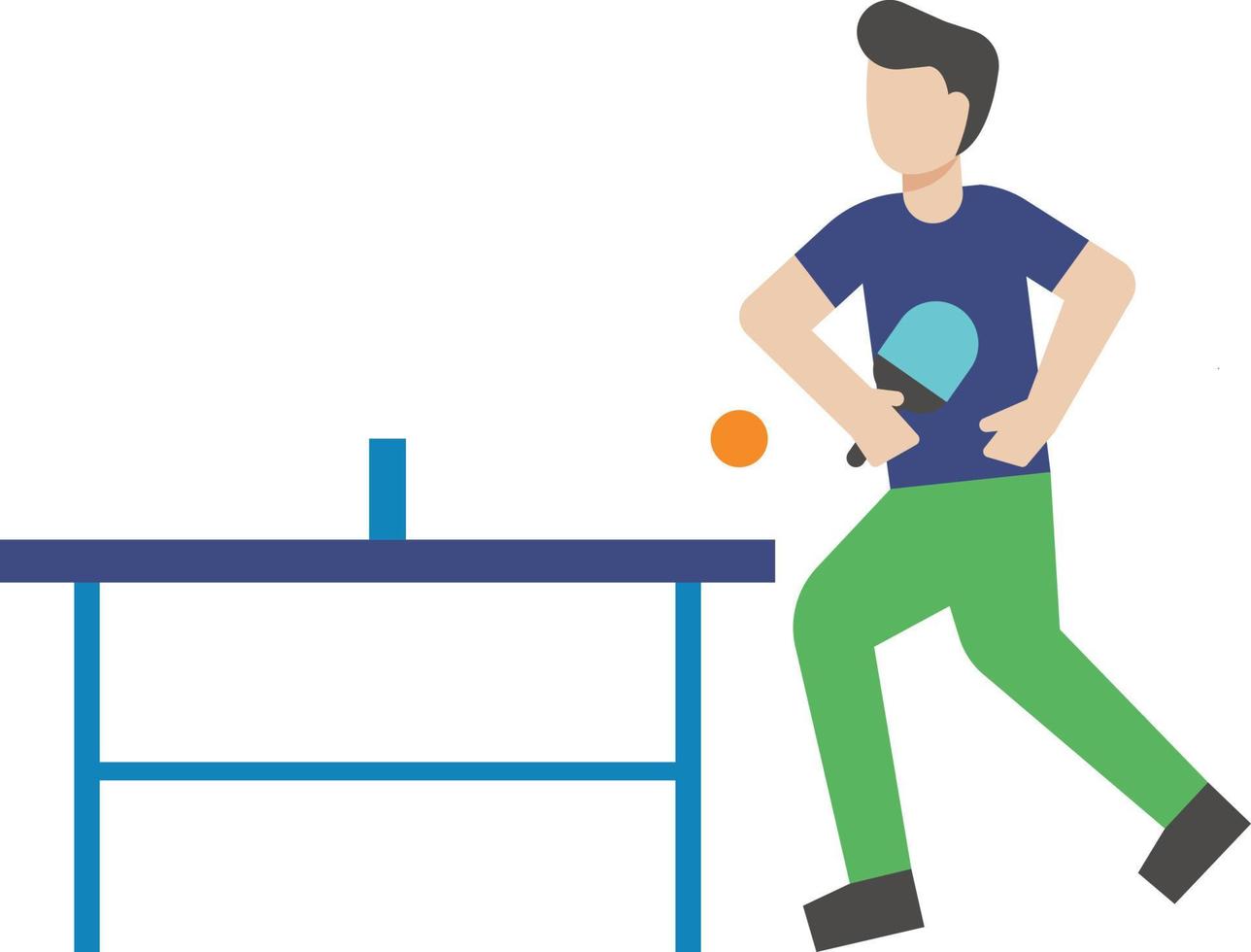 The boy is playing ping pong. 11213807 Vector Art at Vecteezy The boy is playing ping pong. 11213807 Vector Art at Vecteezy