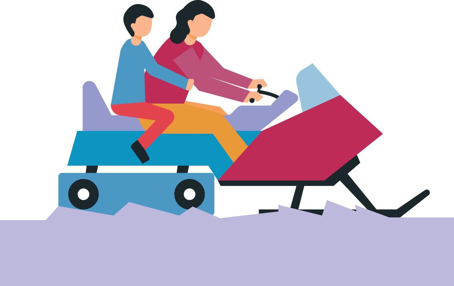 mother-and-child-are-taking-a-boat-ride-11214357-vector-art-at-vecteezy