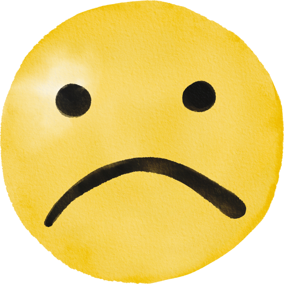 Watercolor Hand Drawn Emoji 11215878 Png