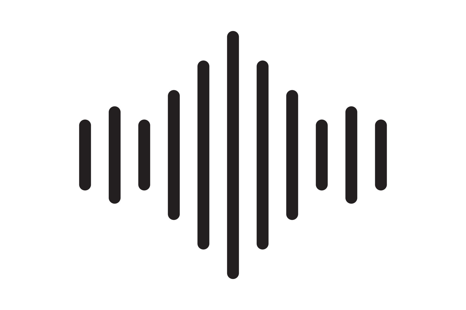 Sound Radio Wave Icon Vector Wifi Sound Signal Connection For Graphic Design Logo Website