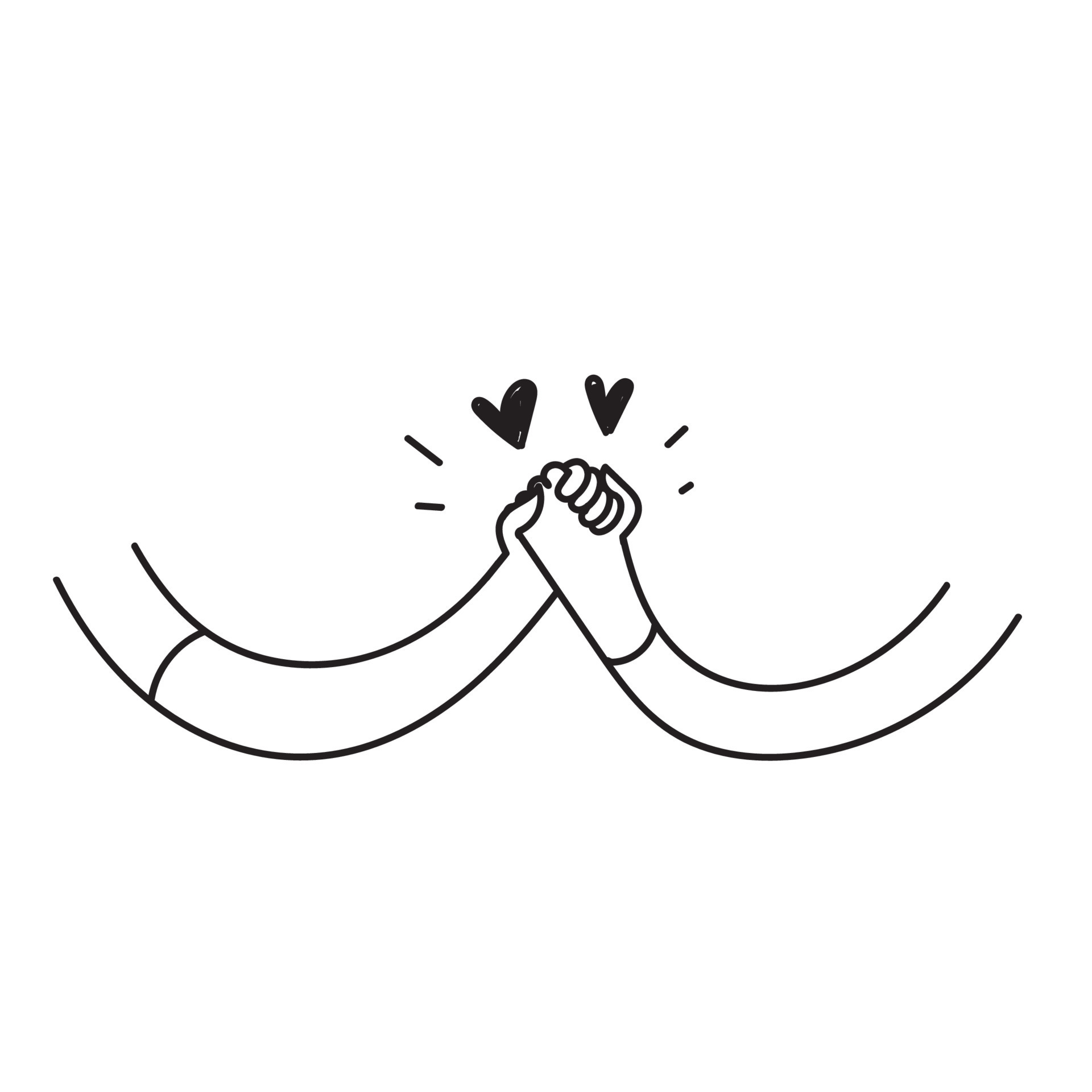 hand drawn doodle holding hands illustration vector 11218910 Vector Art ... hand drawn doodle holding hands illustration vector 11218910 Vector Art ...