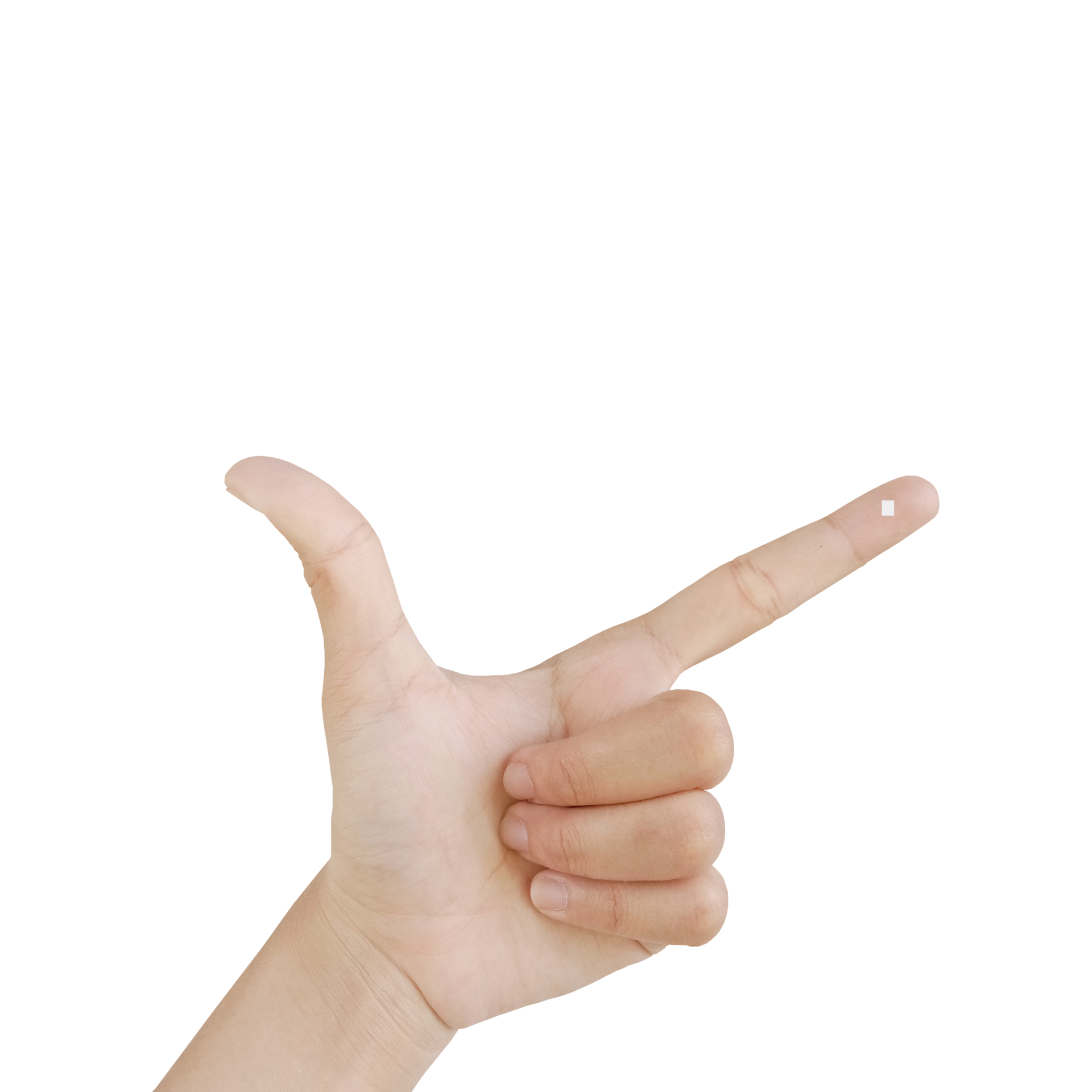Close up Asian female hand show counting hand, pistol sign gun, sign ... Close up Asian female hand show counting hand, pistol sign gun, sign ...