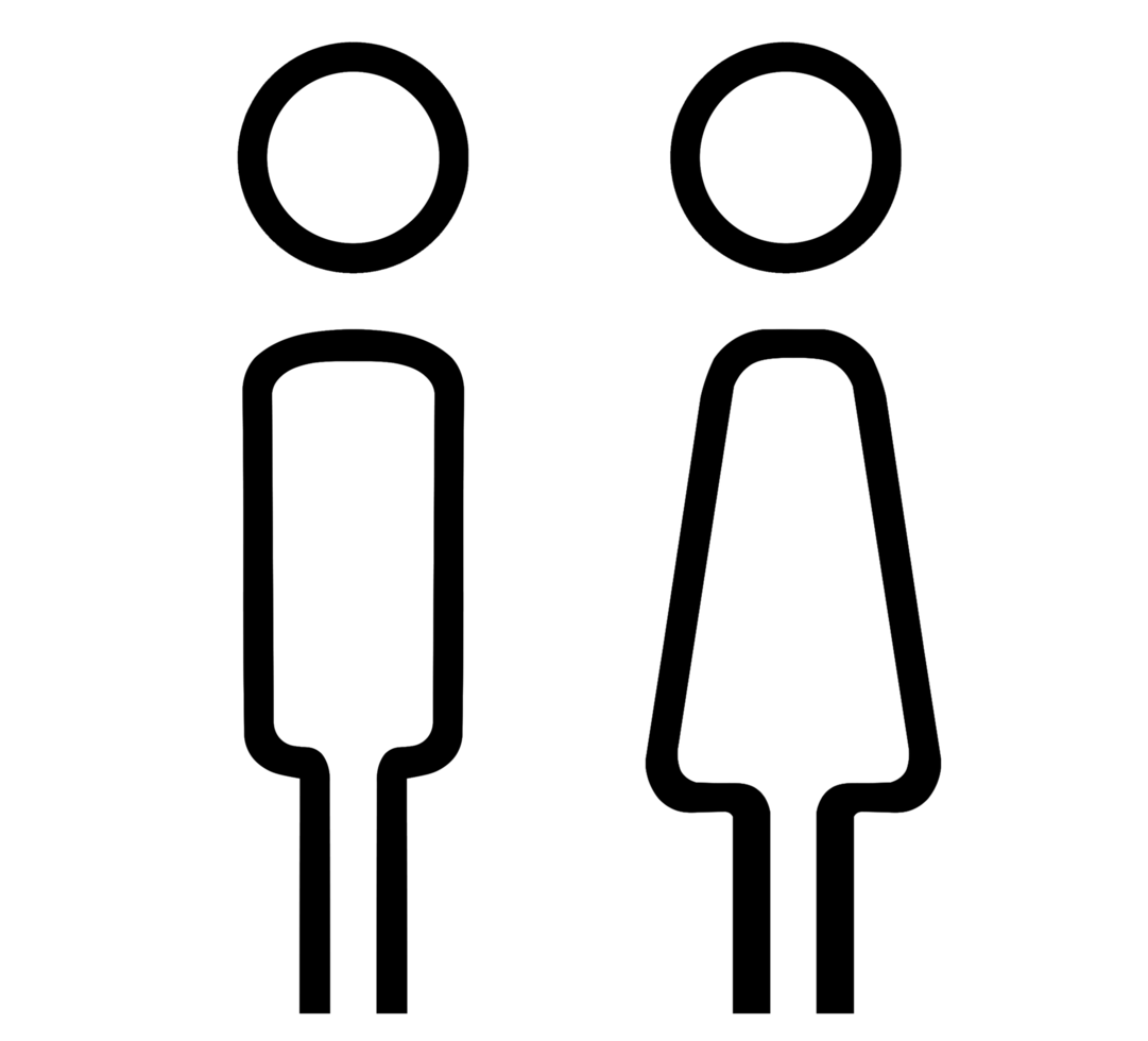 Mann Frau Symbol Png Mann Frau Unterzeichnen Kostenlose Vektorgrafik