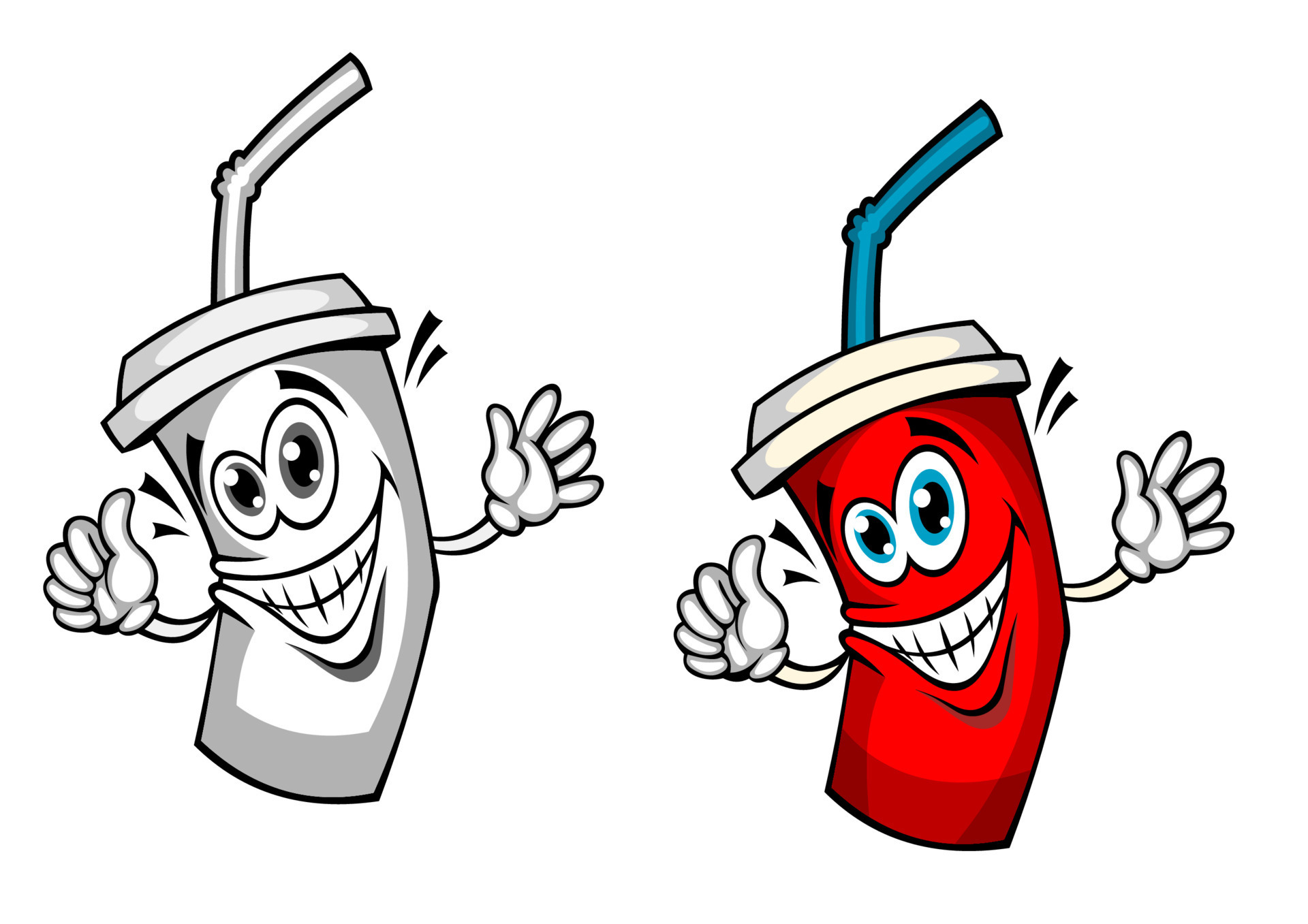 Fresh soda drink with straw 11230984 Vector Art at Vecteezy Fresh soda drink with straw 11230984 Vector Art at Vecteezy