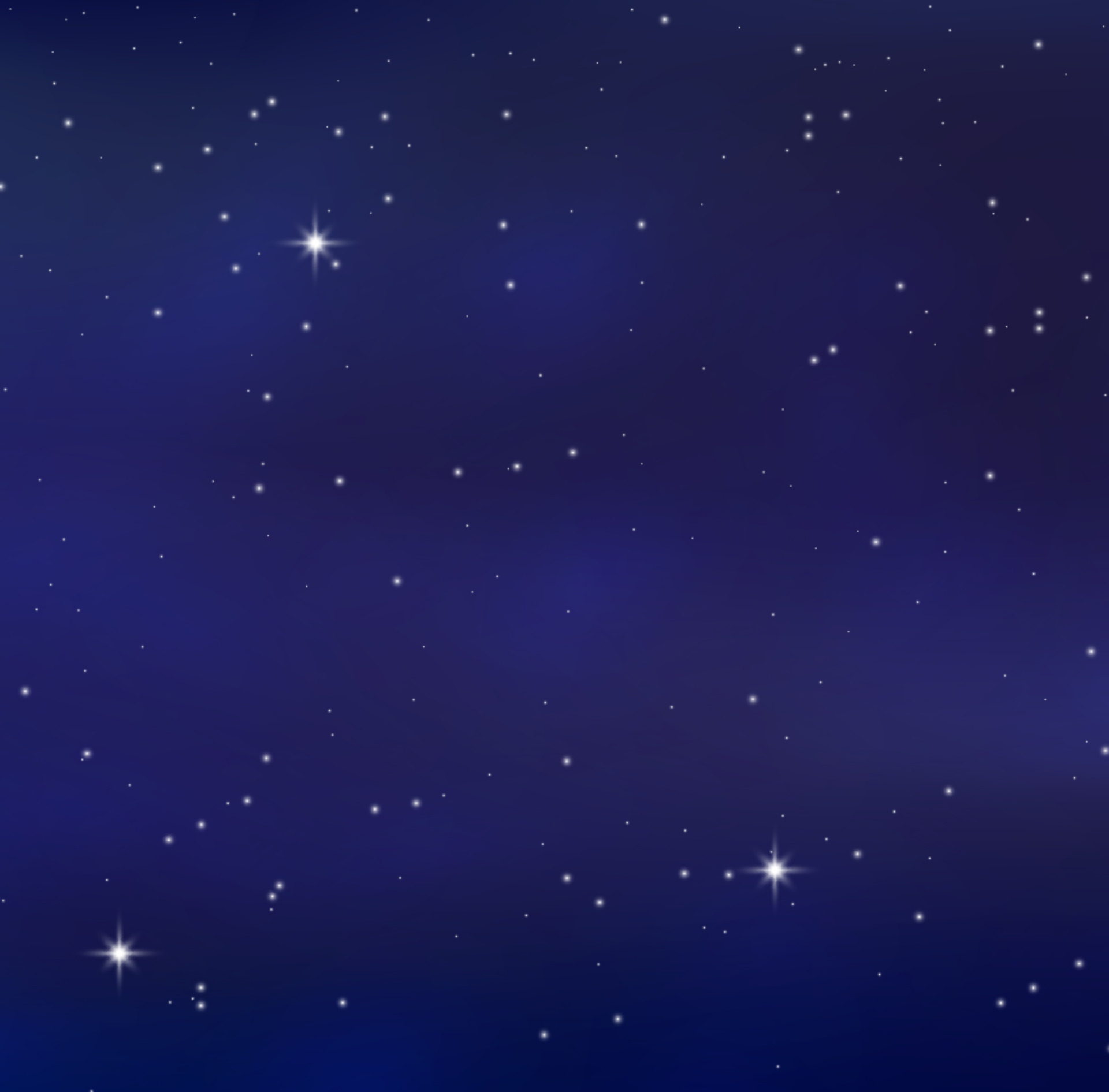 Night shining starry sky, blue space background with stars, space ...