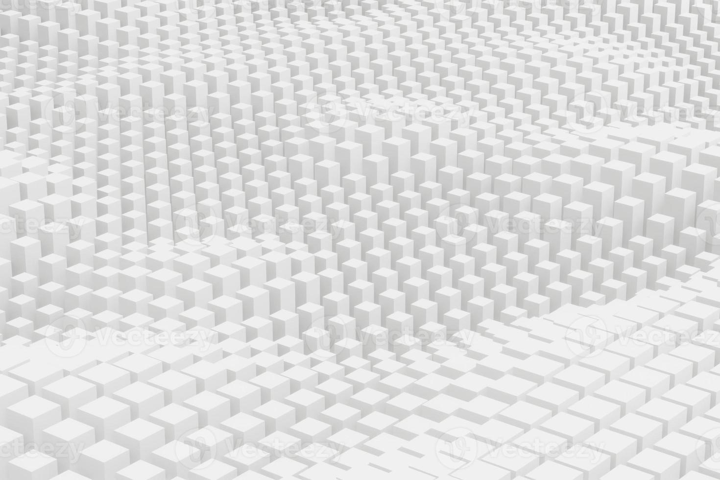 White Abstract 3d Geometric Cubes Pattern Wallpaper Background 11243506