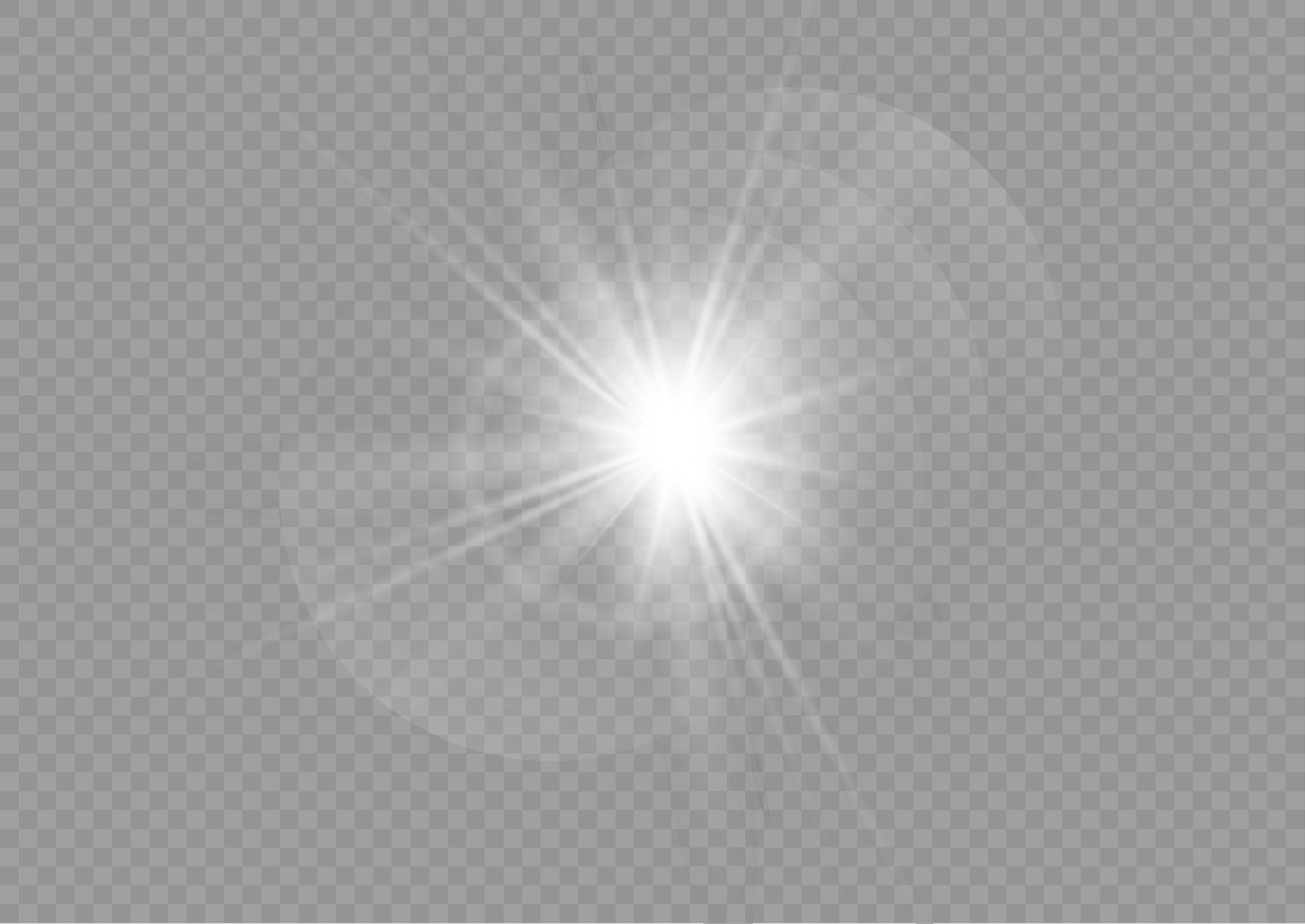 Vector sun light special lens flare light effect. front lens sun flare. Vector blur in radiance ...