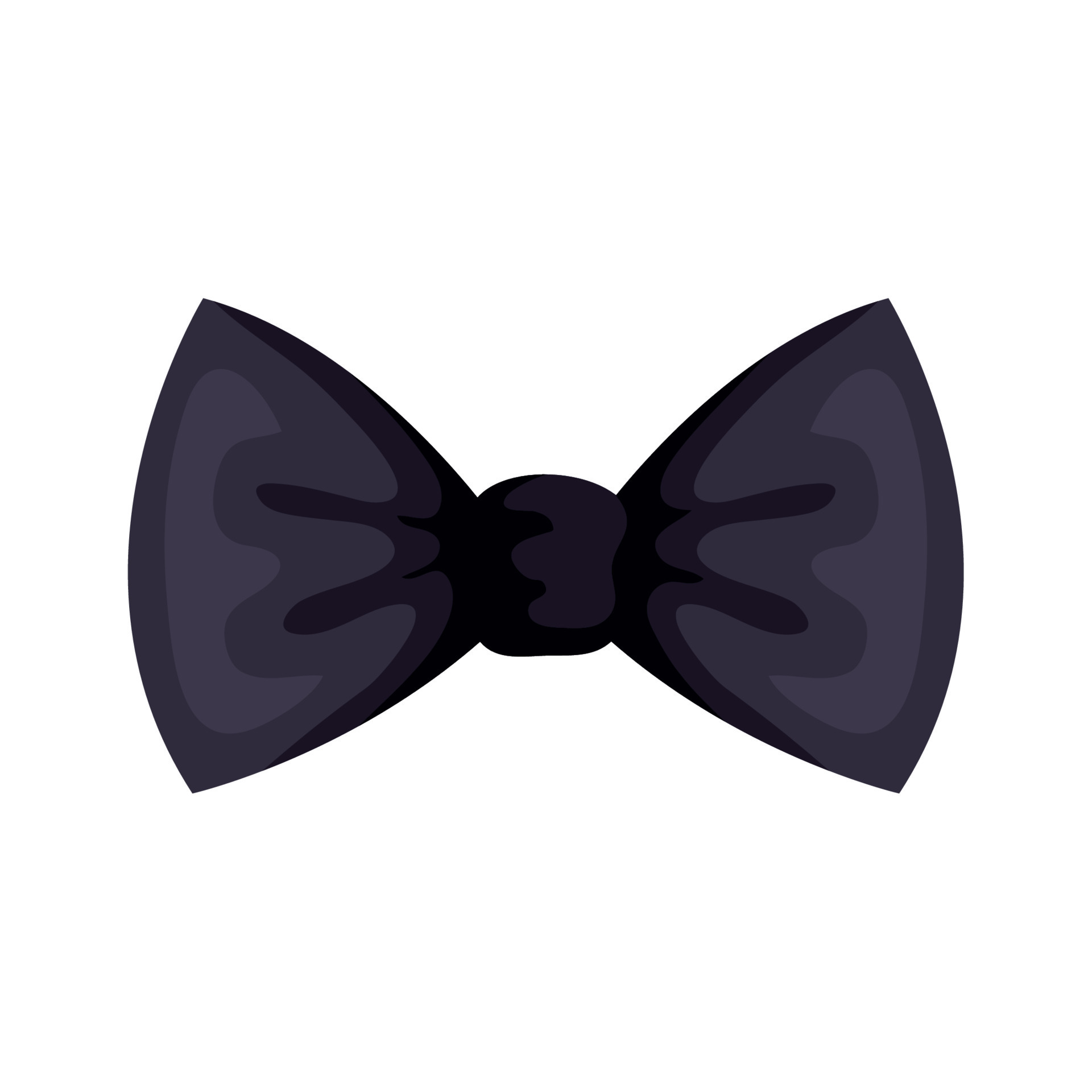 black elegant bowtie 11250167 Vector Art at Vecteezy