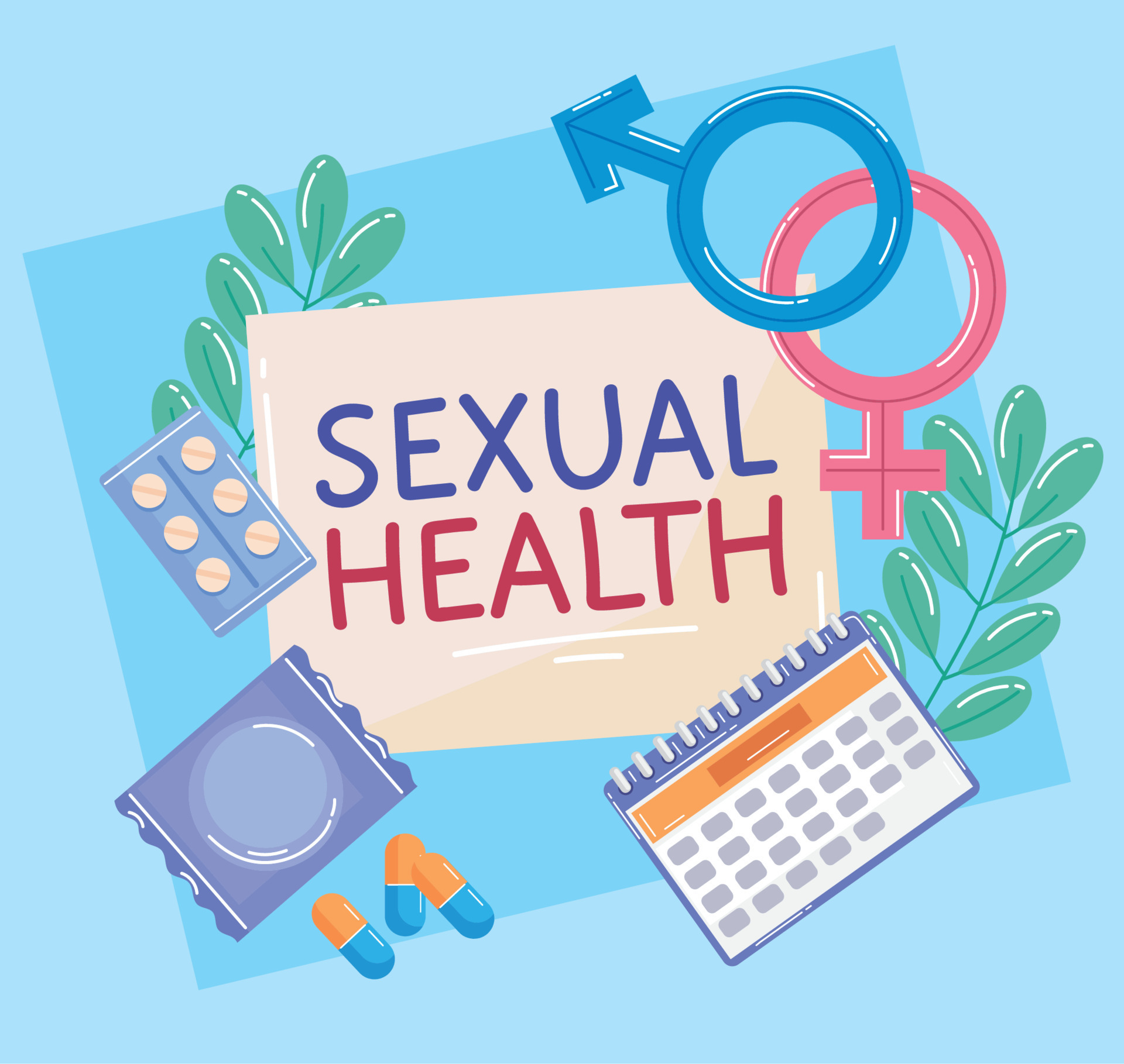 Banner Of Sexual Health 11251994 Vector Art At Vecteezy
