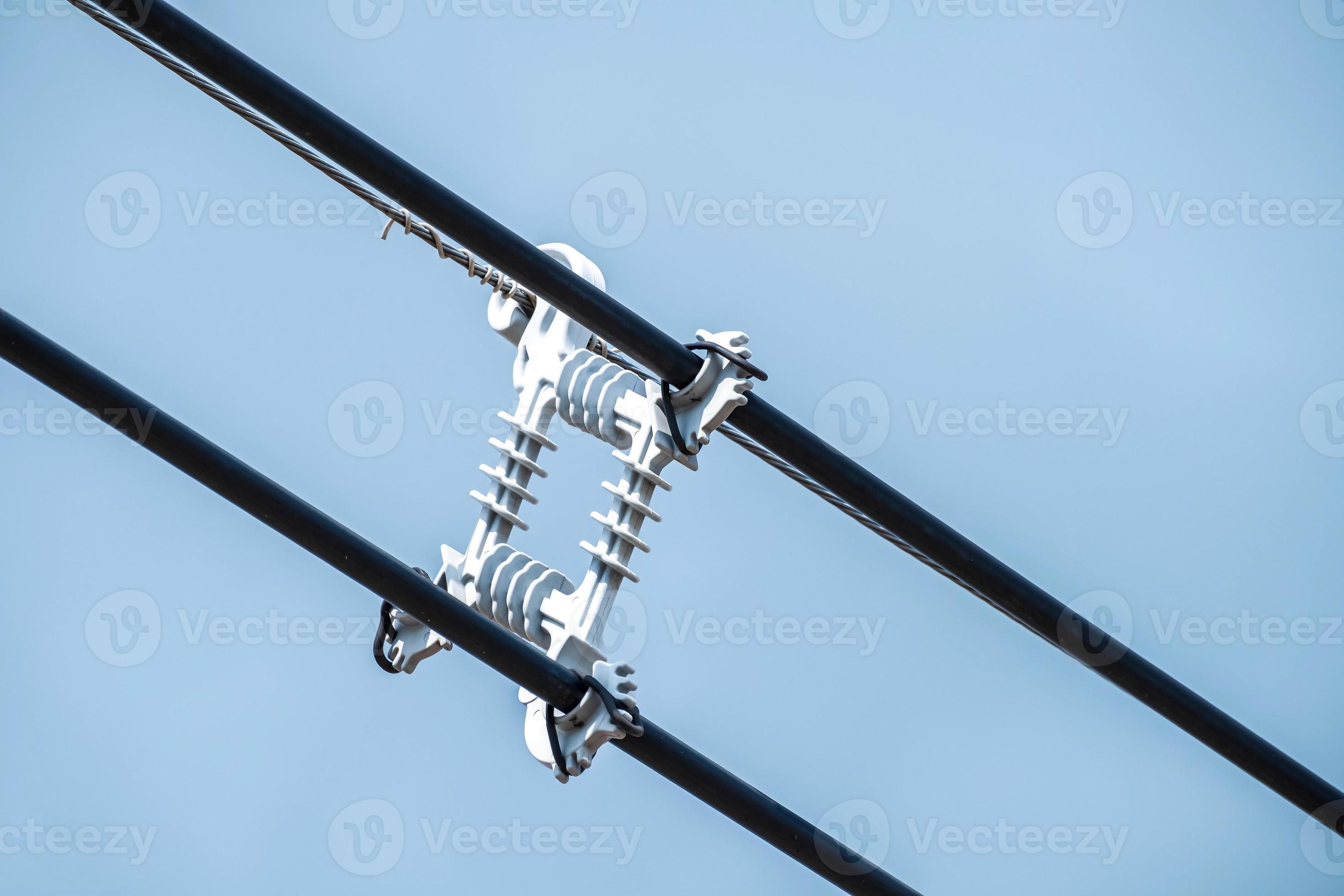 High voltage Cable spacer Electric Po 11252395 Stock Photo at Vecteezy High voltage Cable spacer Electric Po 11252395 Stock Photo at Vecteezy