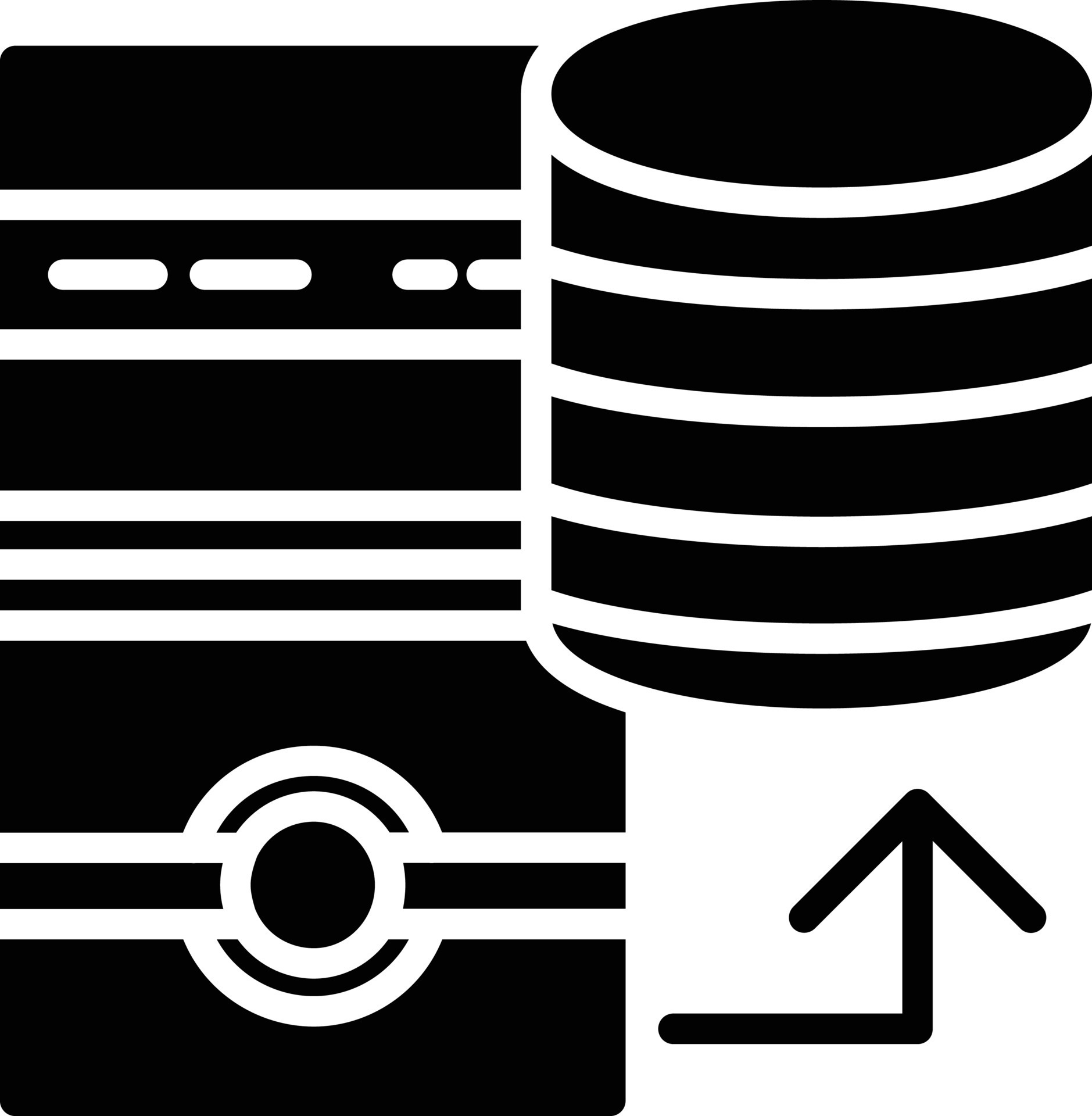 Dataset Glyph Icon 11261014 Vector Art at Vecteezy