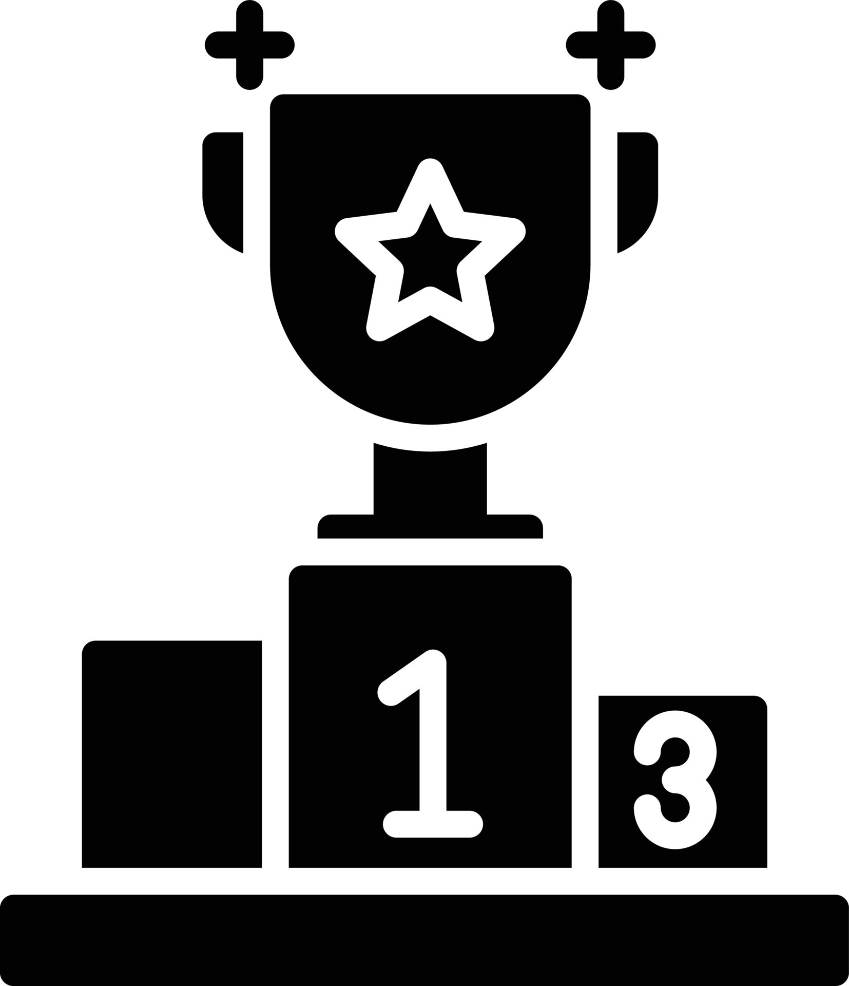Contest Glyph Icon 11262109 Vector Art at Vecteezy