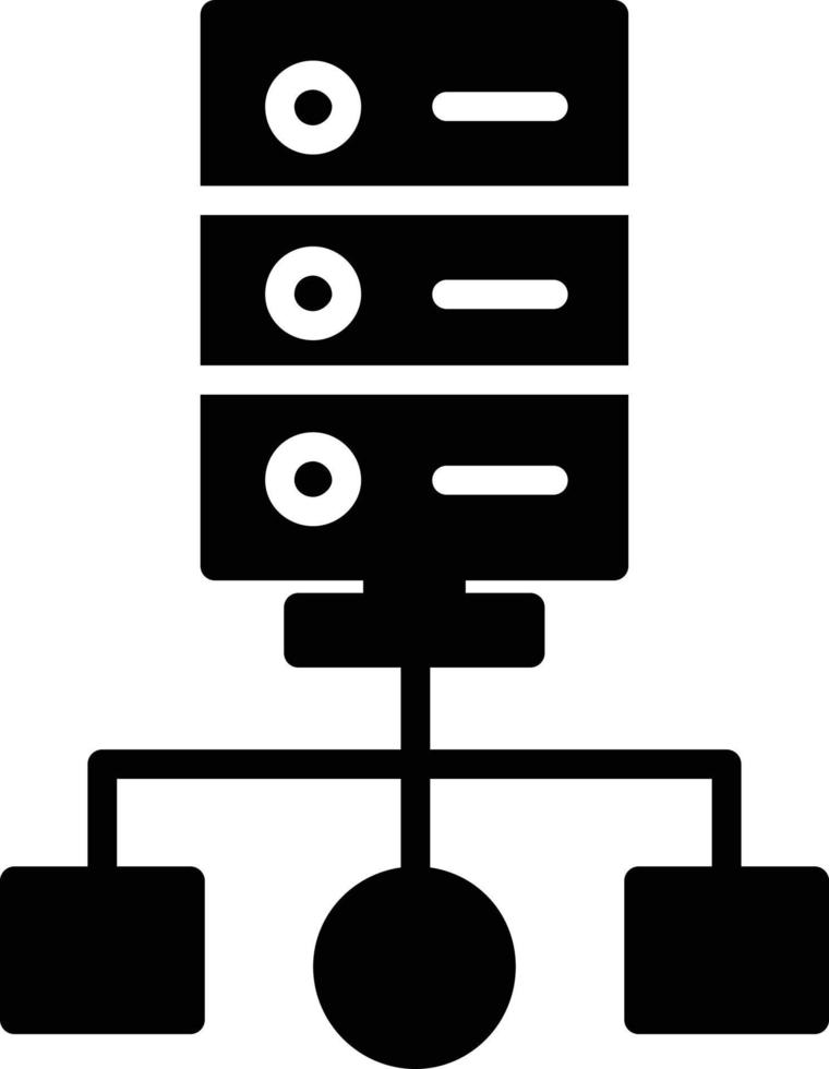 Cluster Computing Glyph Icon 11262484 Vector Art at Vecteezy
