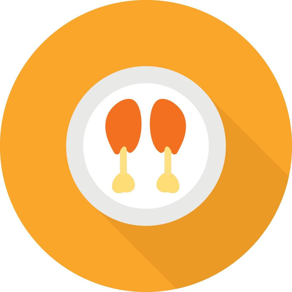 Food Flat Long Shadow Icon 11264353 Vector Art at Vecteezy