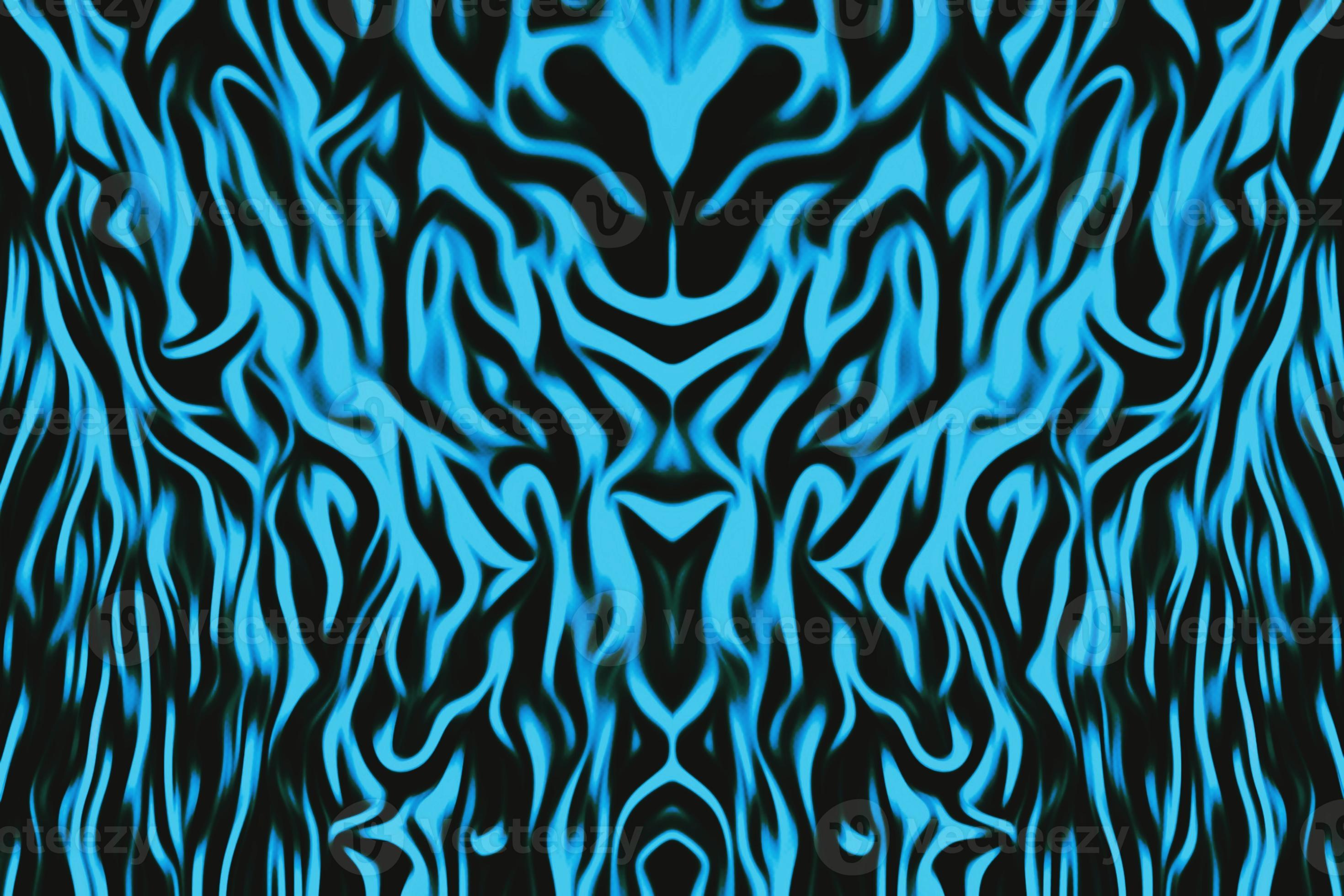 Abstract mixed shades of neon blue color background.Marble textures ...