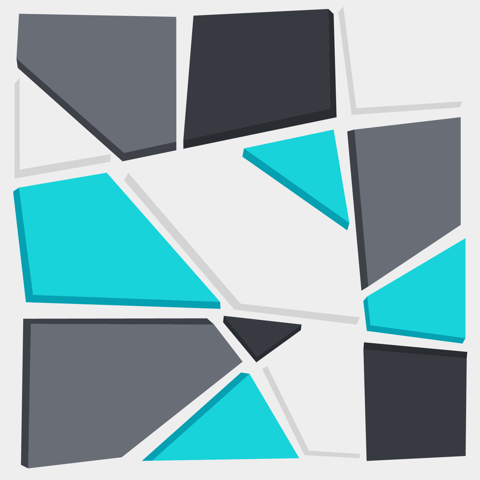 Vector Colored Geometric Background Abstract Bright Decorative Designtrendy Paper Art For