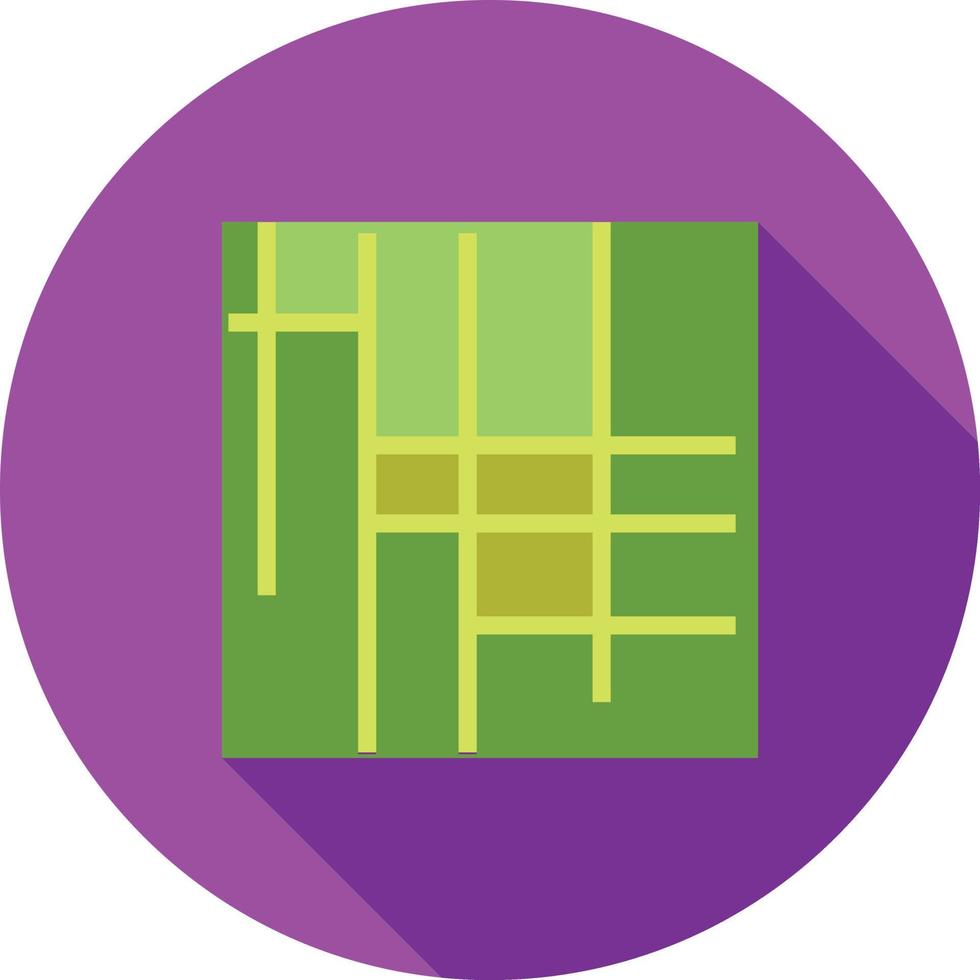 Maps I Flat Long Shadow Icon 11281248 Vector Art at Vecteezy