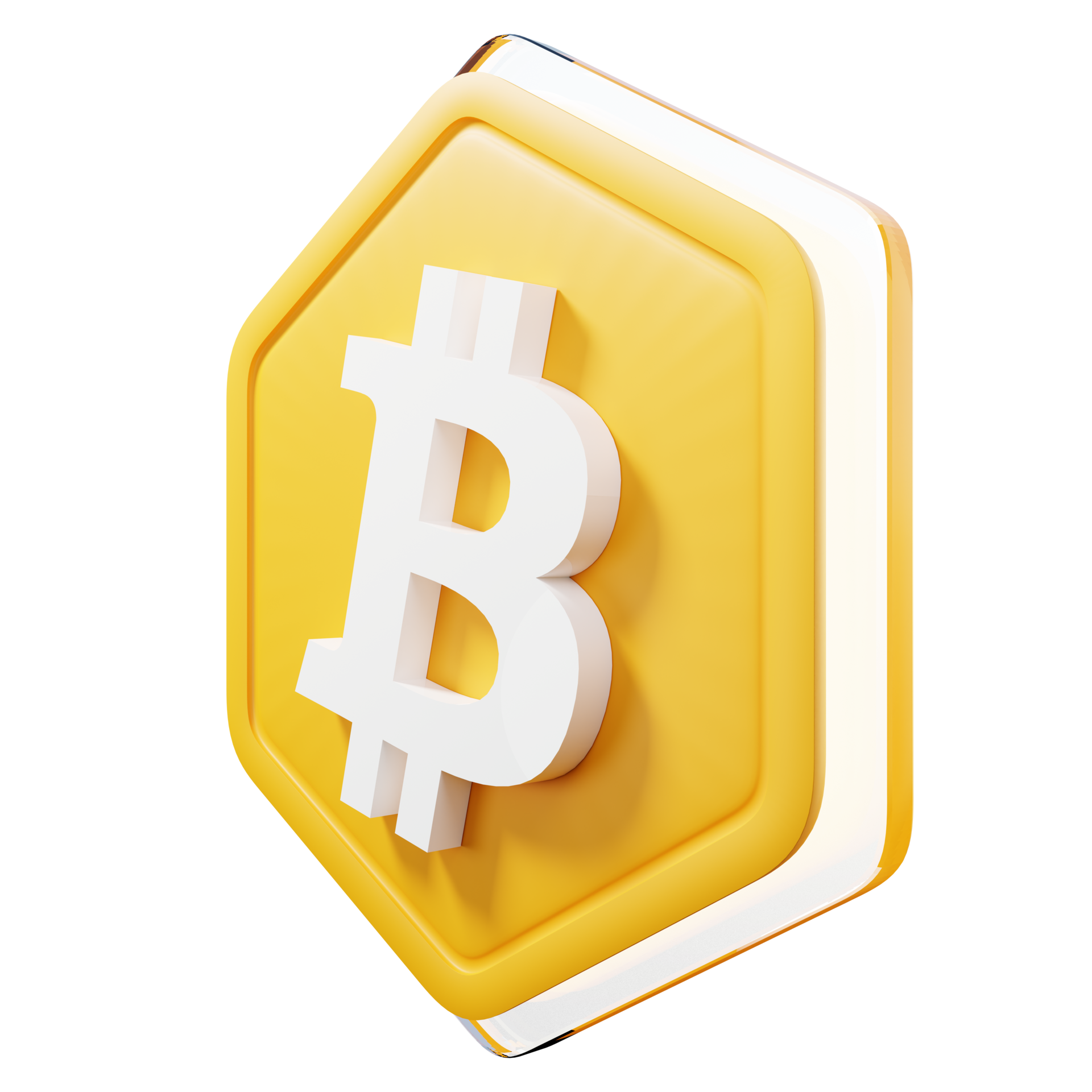 Bitcoin Abzeichen Krypto 3d Rendering 11284932 Png